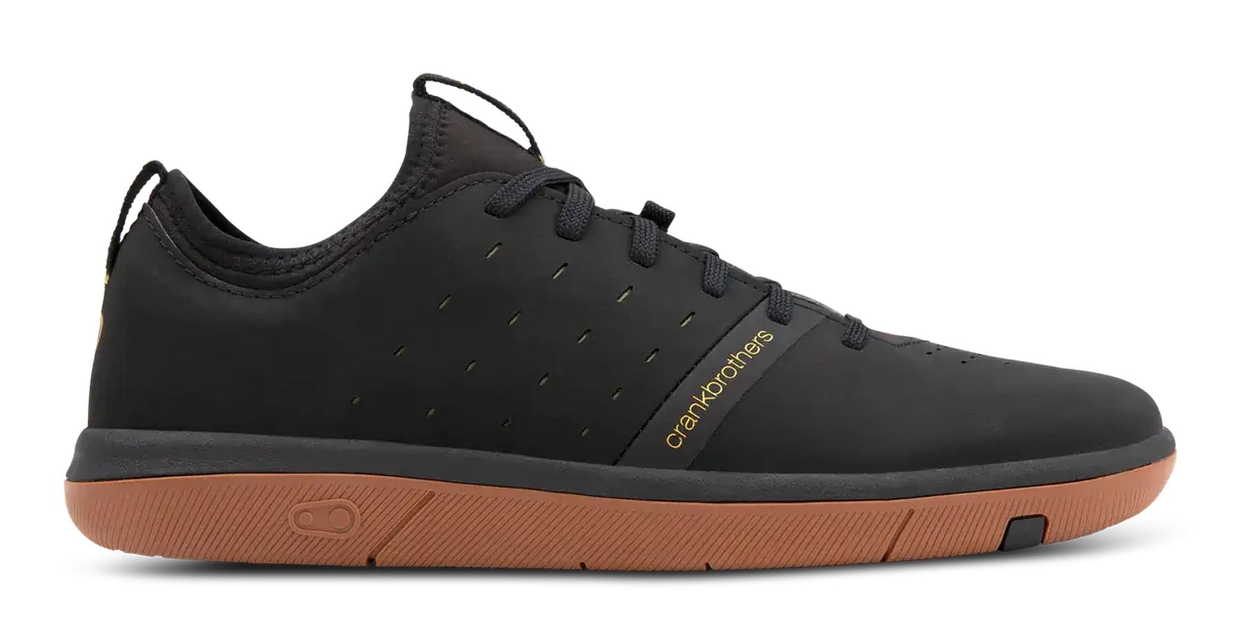 Crankbrothers Stamp Street Fabio MTB Mountain Bike Shoes Black/Gold 7.5 ...