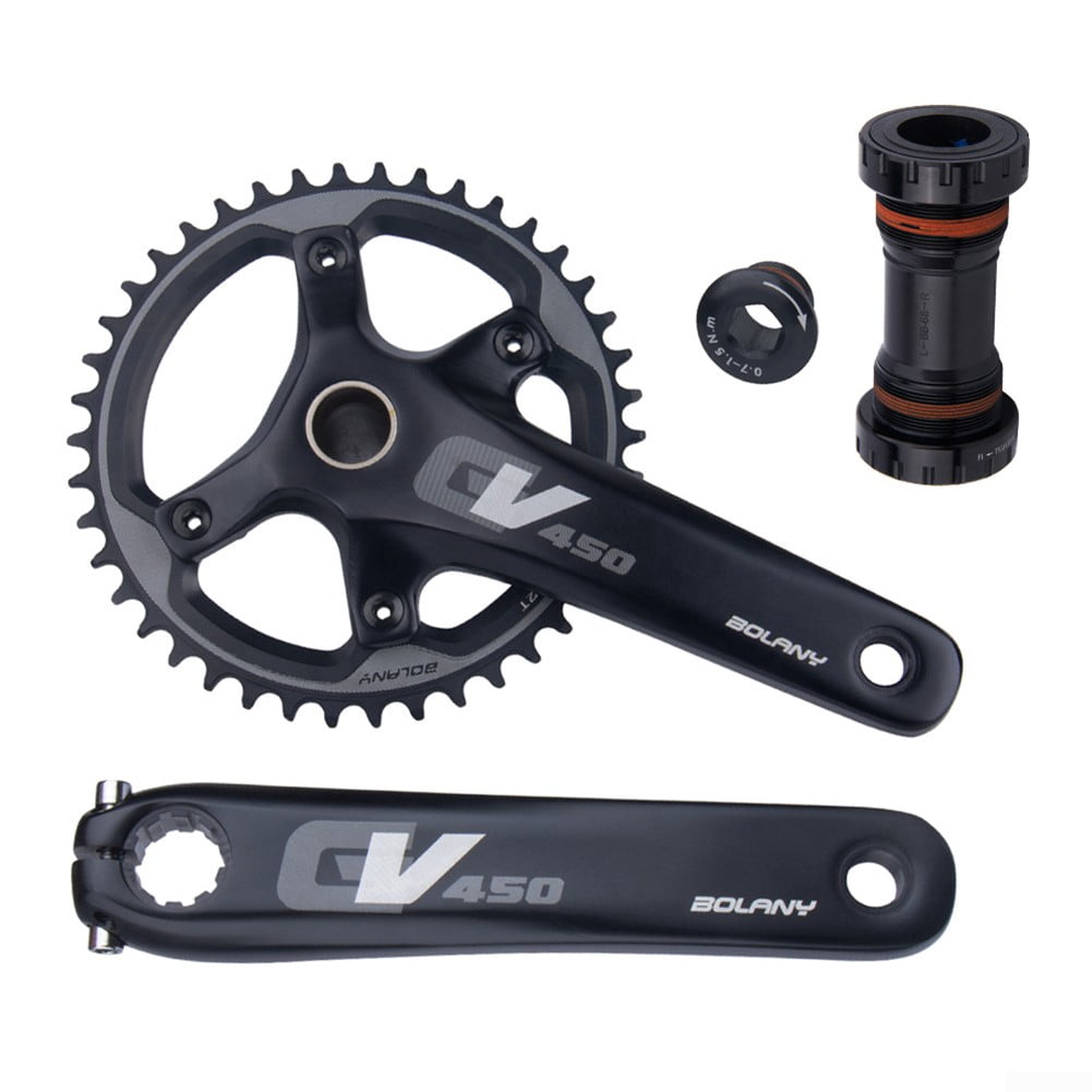 Cranks Set Crankset Shaft 113mm 170mm/172.5mm Single 42T Tooth Bicycle ...