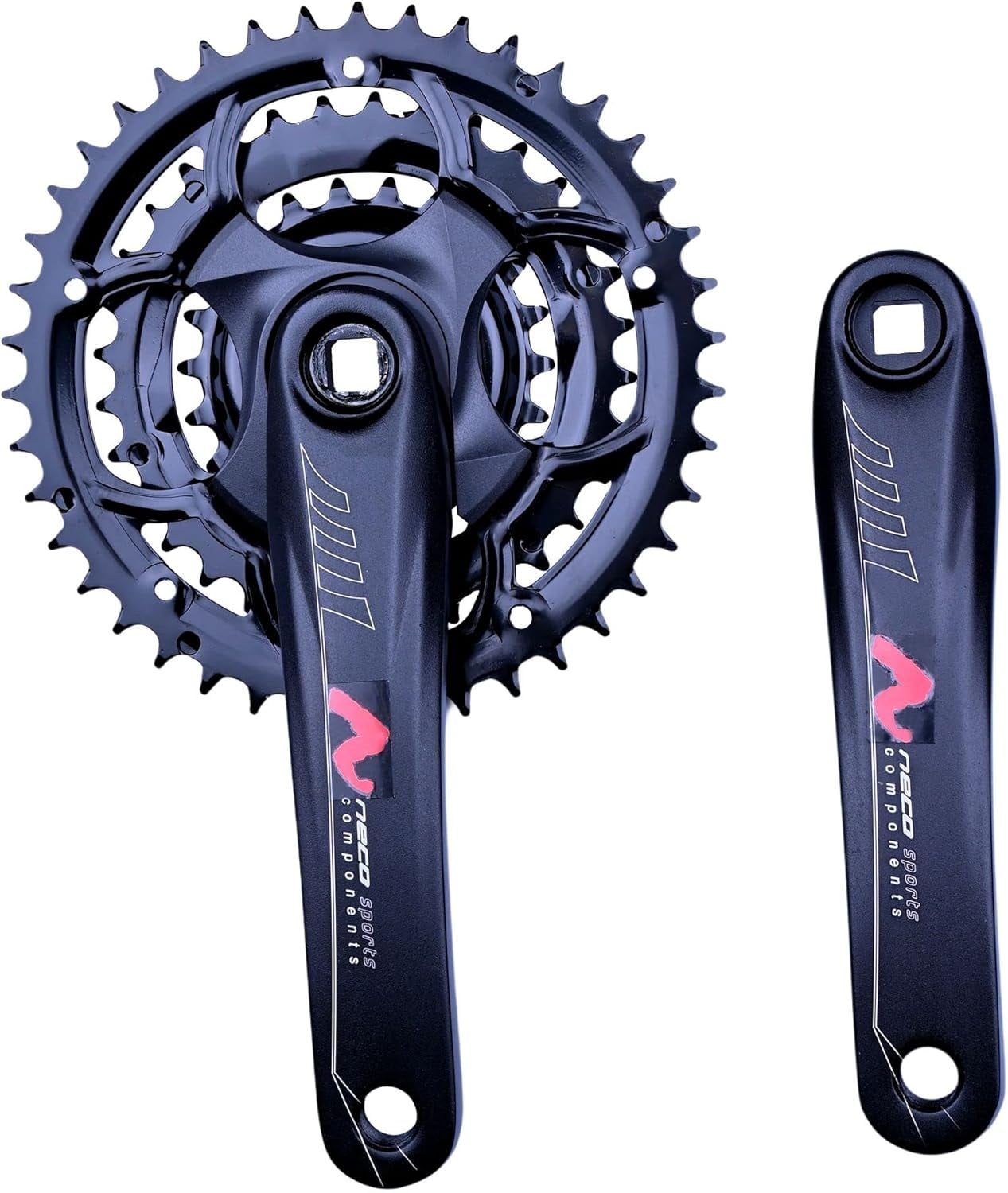Crankset,Mountain Bike Crankset,Square Taper crankset,Fit to 8 Speed Or ...