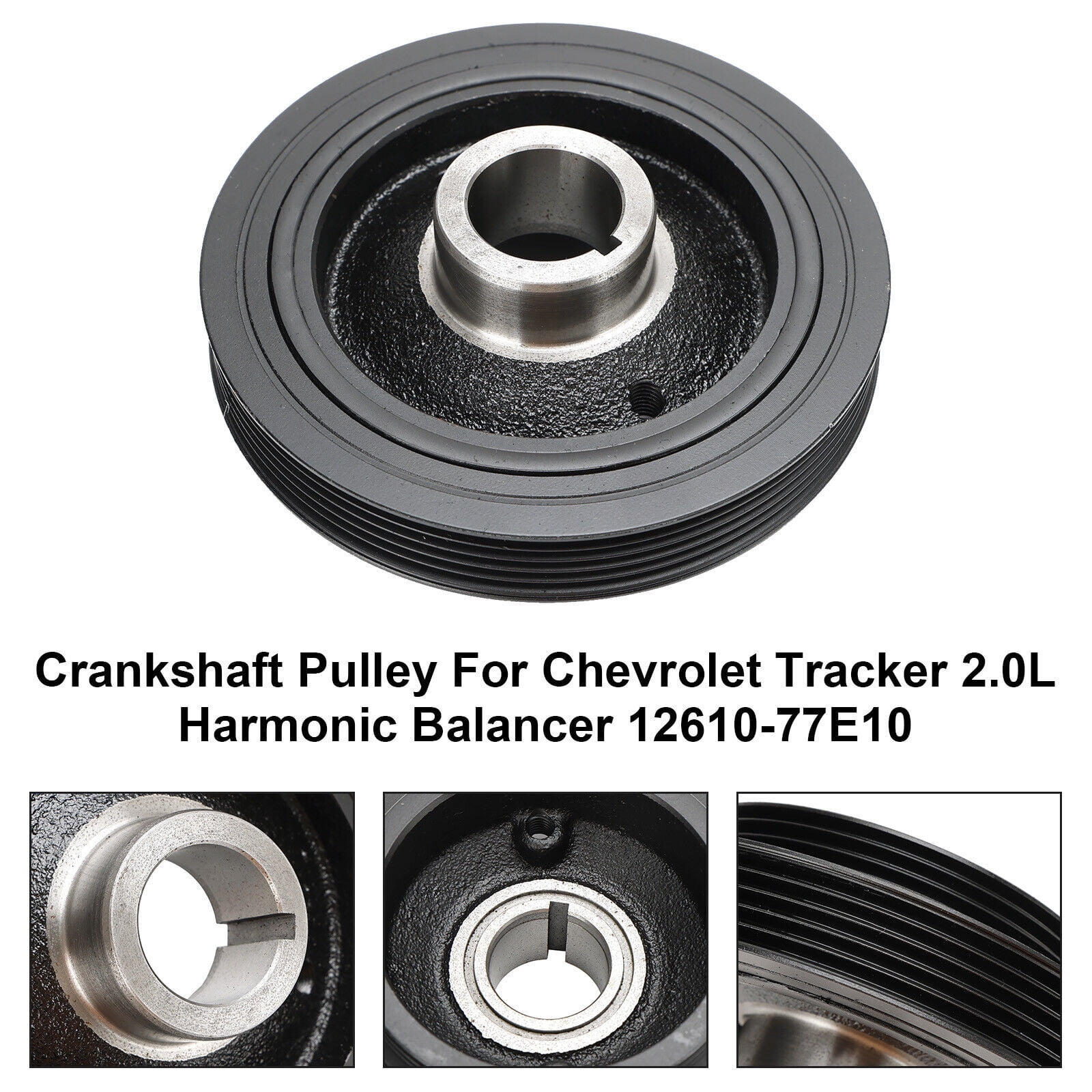 Crankshaft Pulley For Chevrolet Tracker 2.0L Harmonic Balancer 12610 ...