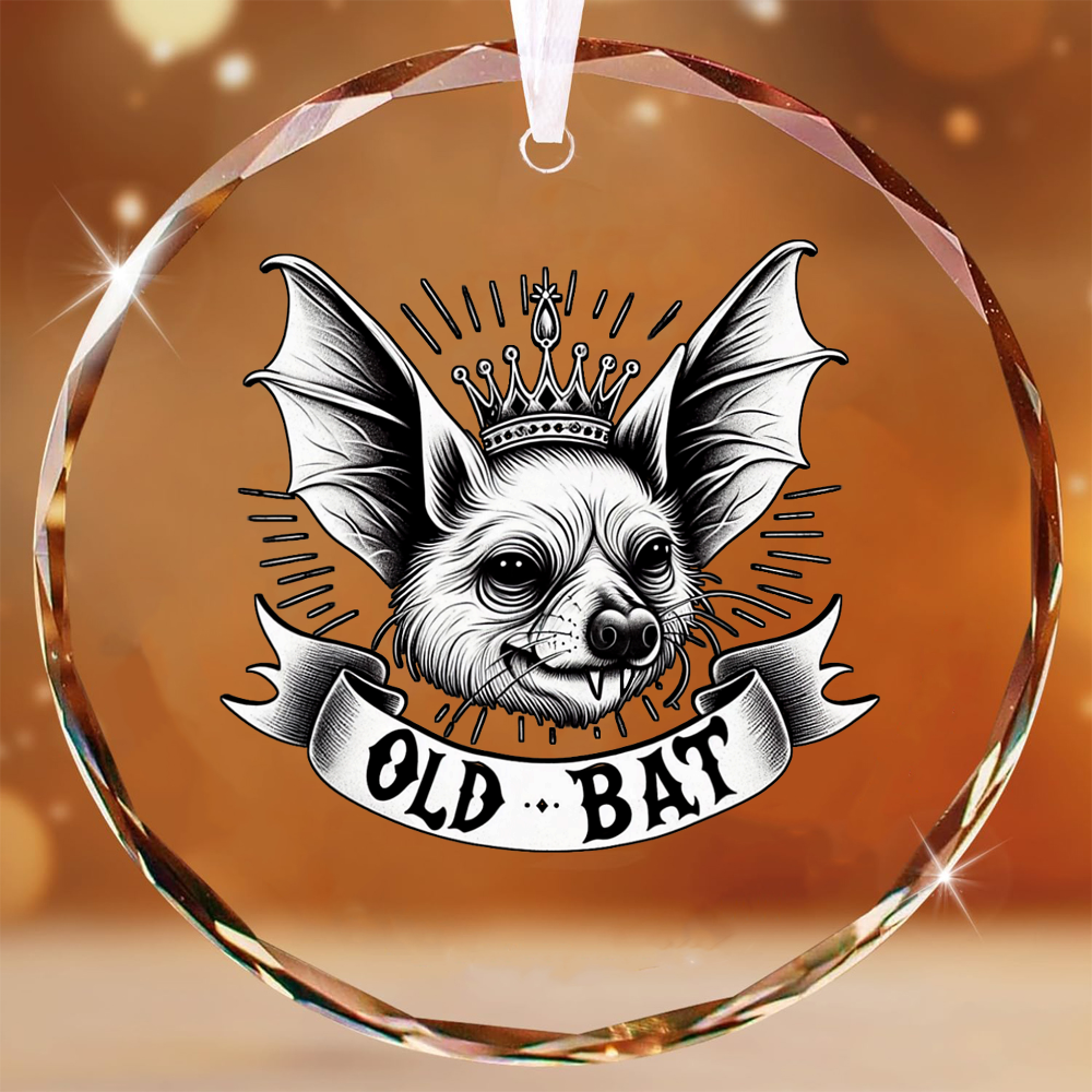 Cranky Grandma Old Bat Angry Old Lady Grandmother 1 Ornament Home ...