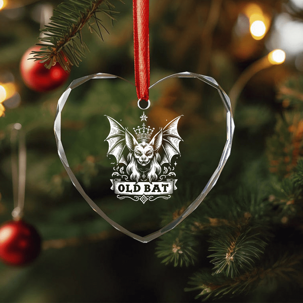Cranky Grandma Old Bat Angry Old Lady Grandmother 3 Ornament Home ...