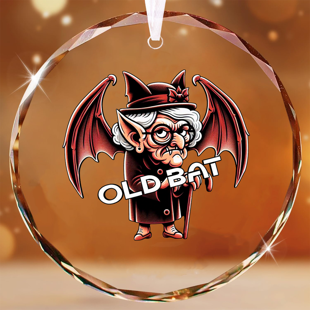 Cranky Grandma Old Bat Angry Old Lady Grandmother Ornament Home ...