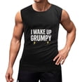 Cranky Men's Tank Top Muscle Workout Gym Sleeveless T-Shirt Small ...