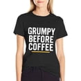Cranky Women’s Cotton Short Sleeve T-Shirt HD Graphic Print Casual Crew ...