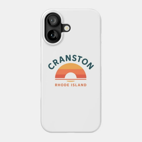 Cranston Rhode Island Sunset Case Compatible Across iPhone 11,12,13,14 ...