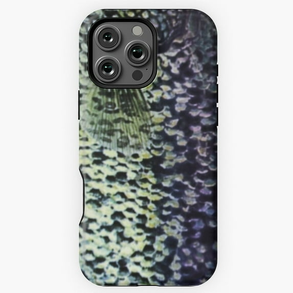 Crappie Fish Nature Artwork Design iPhone Case 17 16 15 14 13 12 11 Pro ...