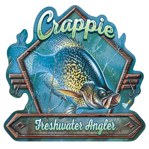 Crappie Freshwater Angler [3 Pack] of Vinyl Decal Stickers | 5 ...