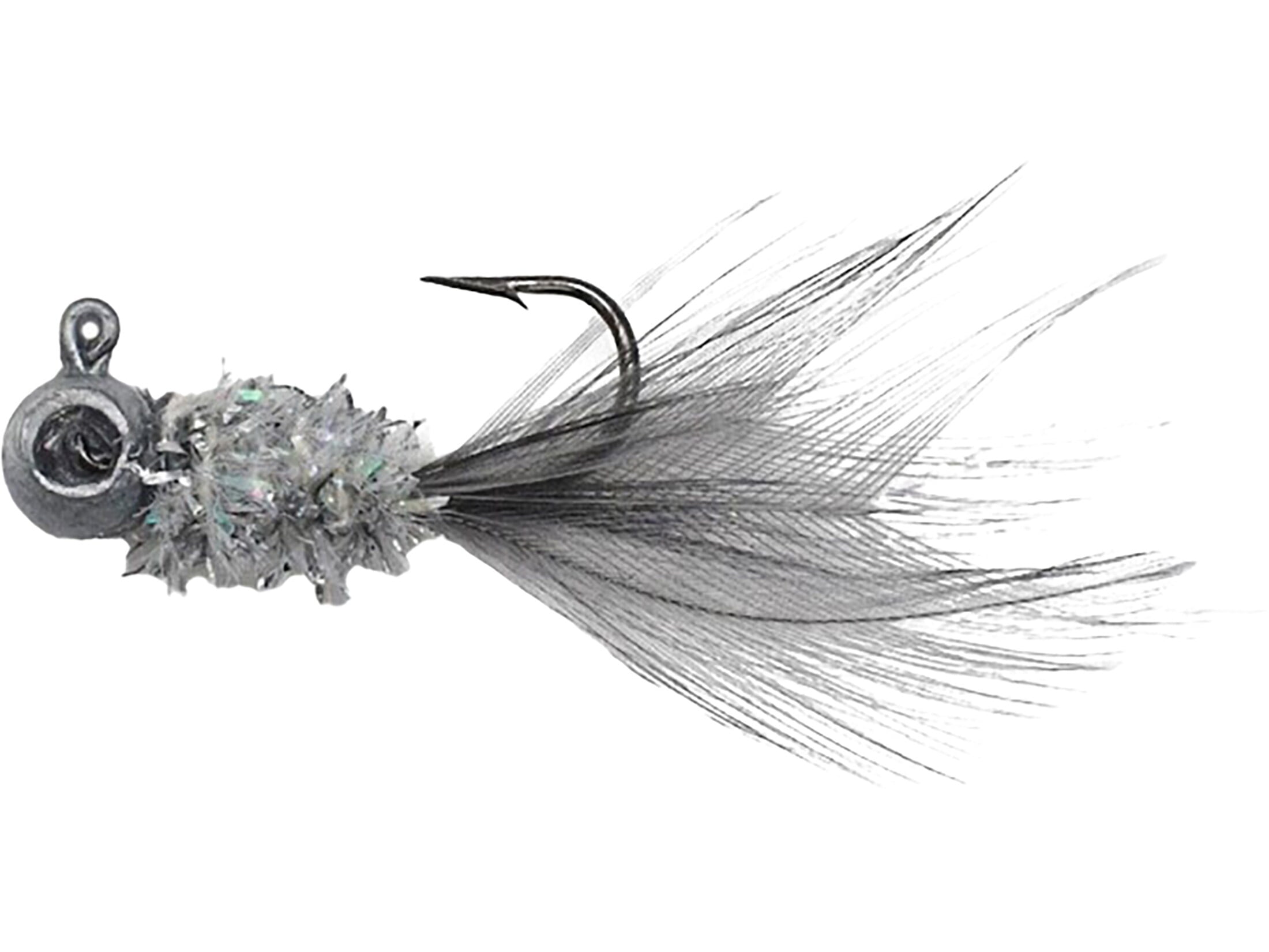 Crappie Magnet Eye Hole Hair Jig Ghostbuster 1/24 oz - Walmart.com