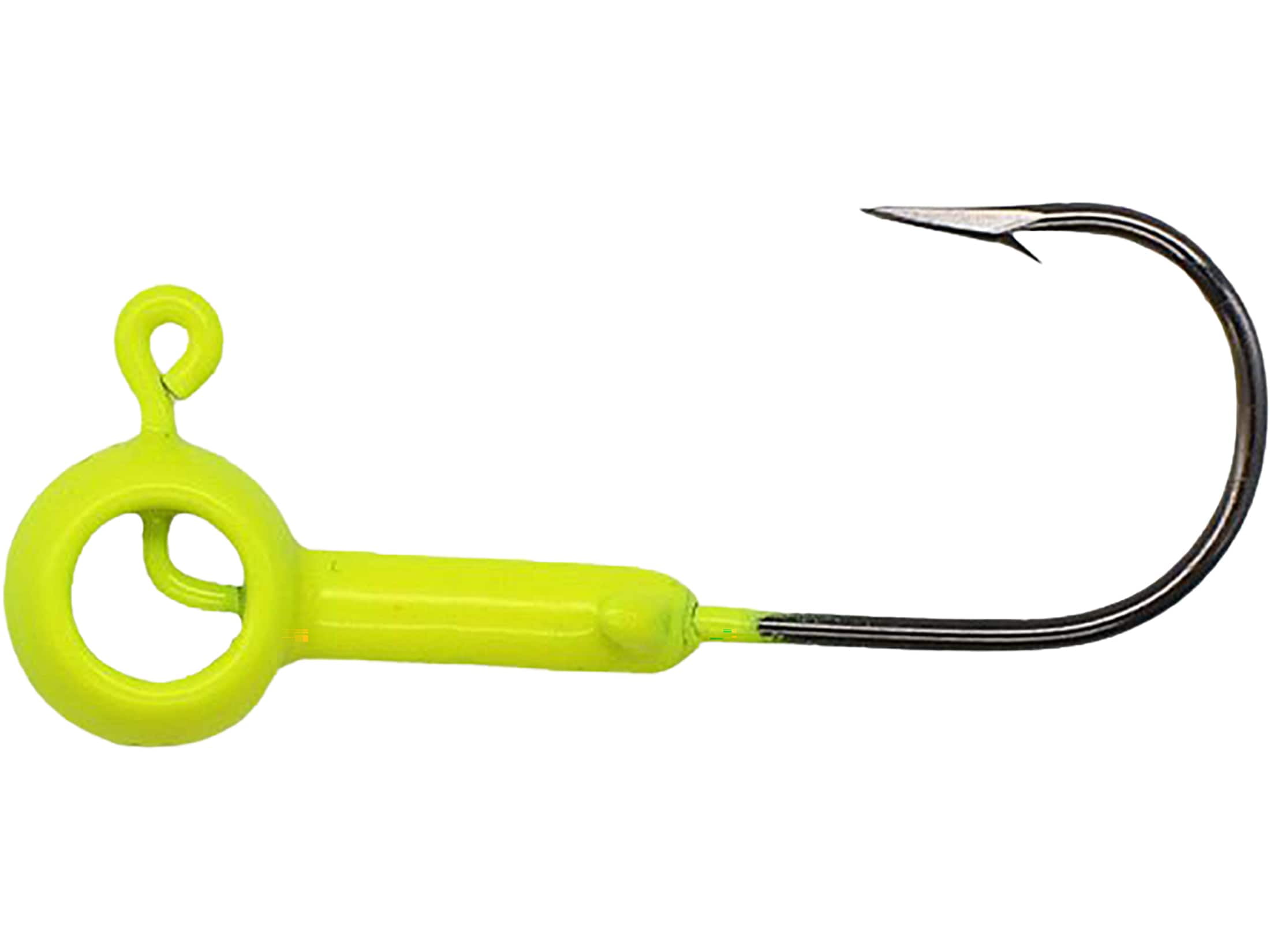 Crappie Magnet Eye Hole Round 3/16oz Jighead Chartreuse - Walmart.com