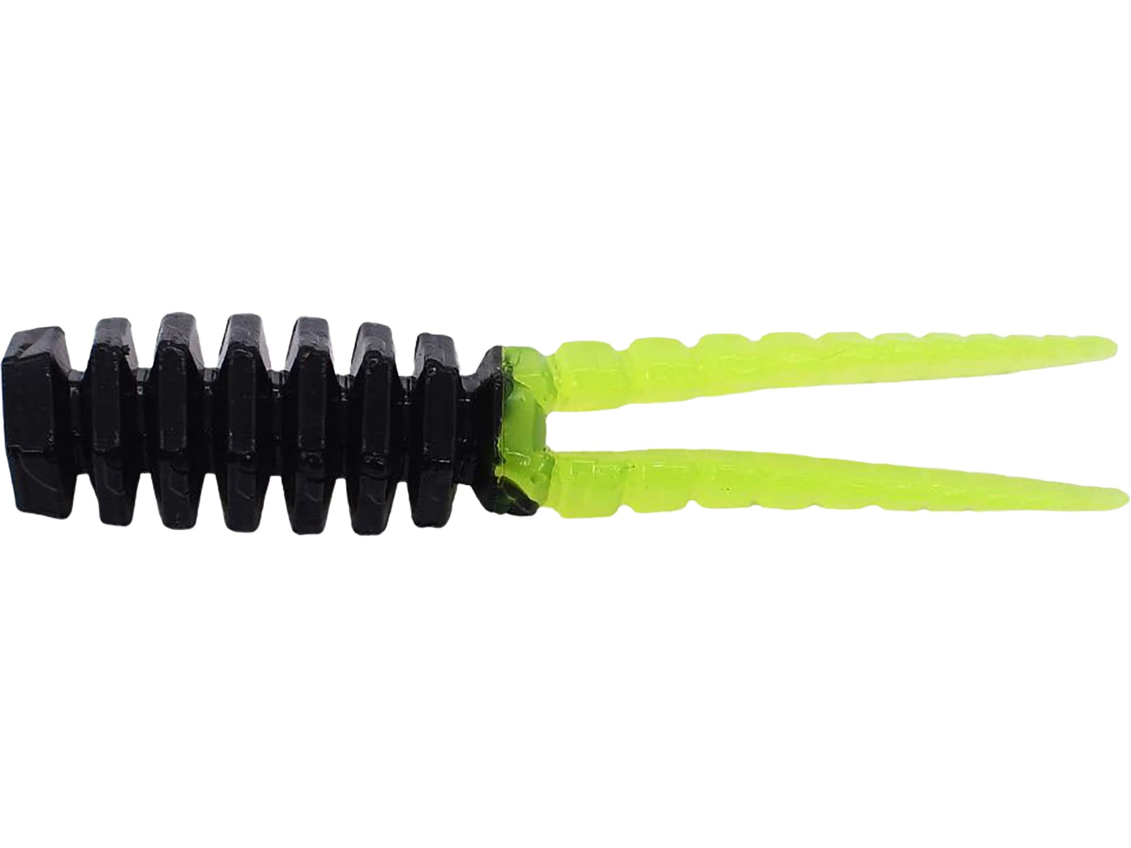 Crappie Magnet Hammer Grub Black/Chartreuse - Walmart.com