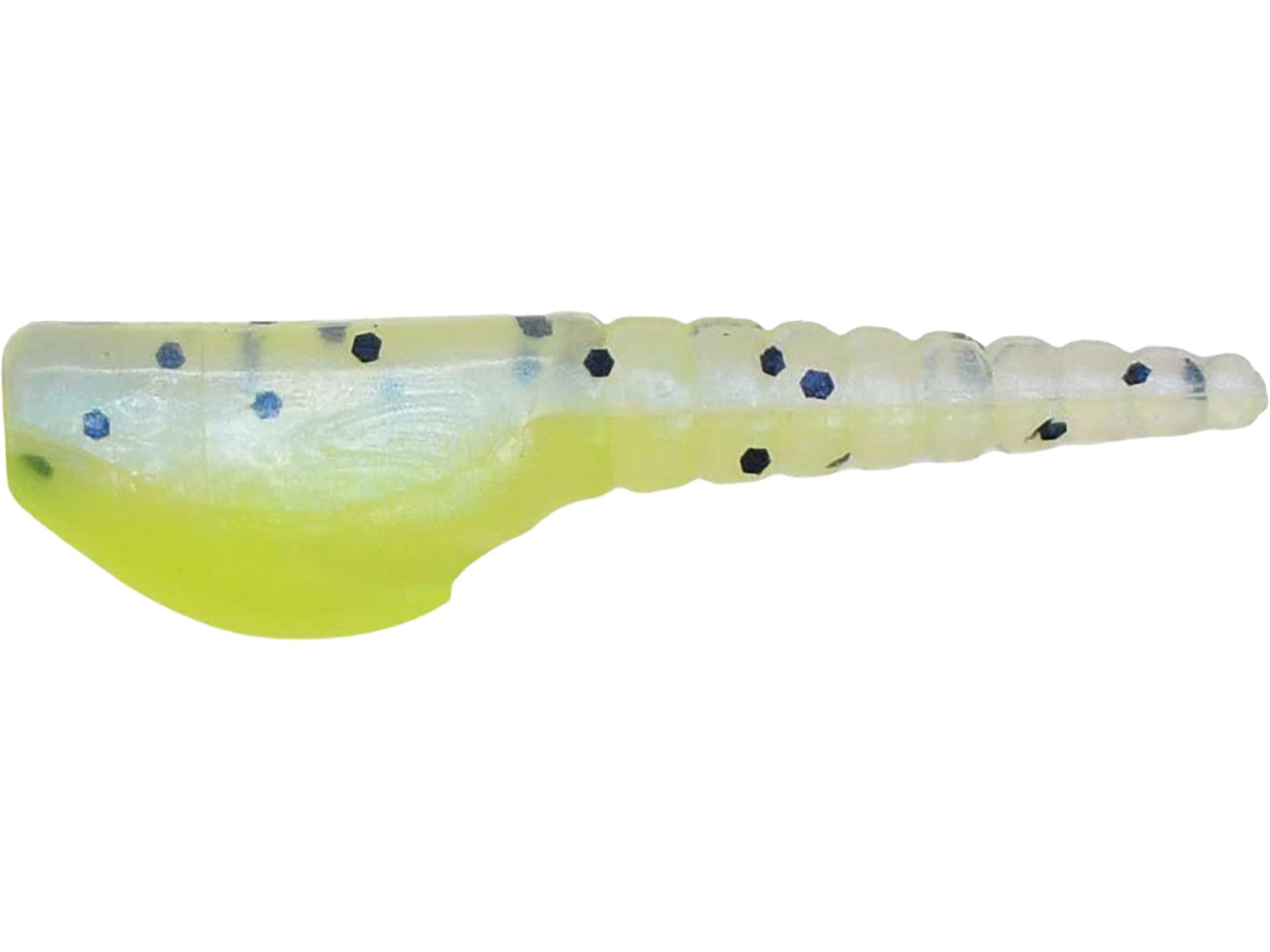 Crappie Magnet Roo Grub ShoNuff/Chartreuse - Walmart.com