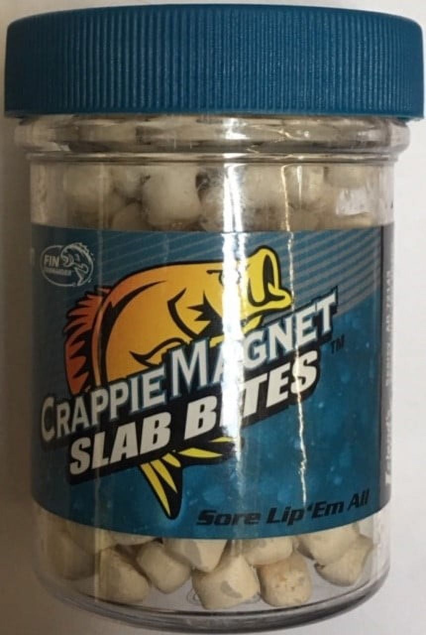 Crappie Magnet Slab Bites, White - Walmart.com