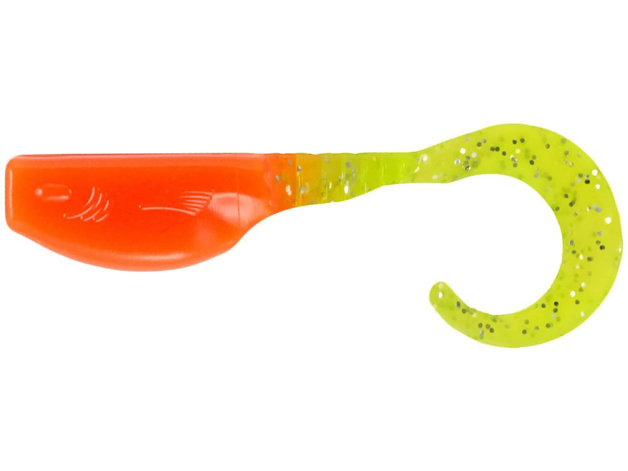 Crappie Magnet Slab Curly Grub Candy Corn - Walmart.com