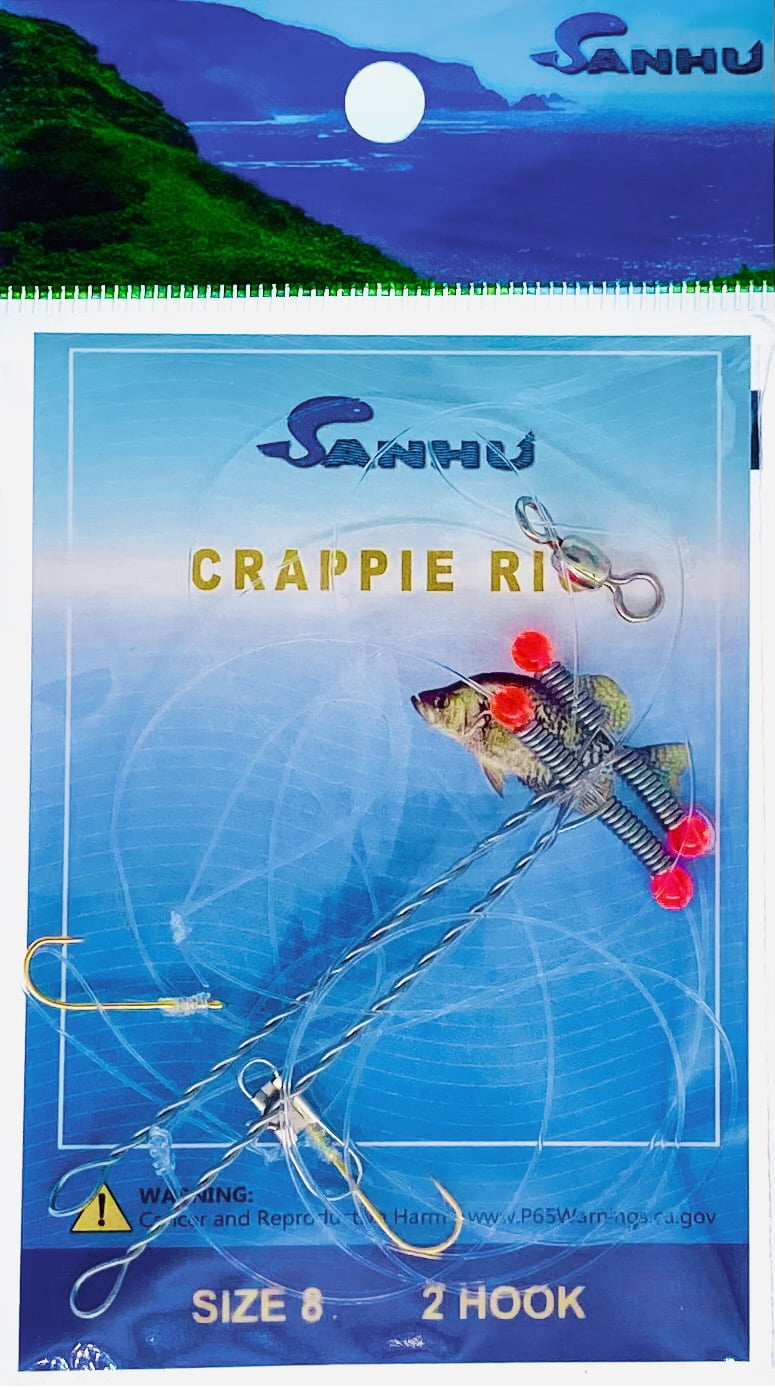 Crappie Rig, Size8, 12 Packs - Walmart.com