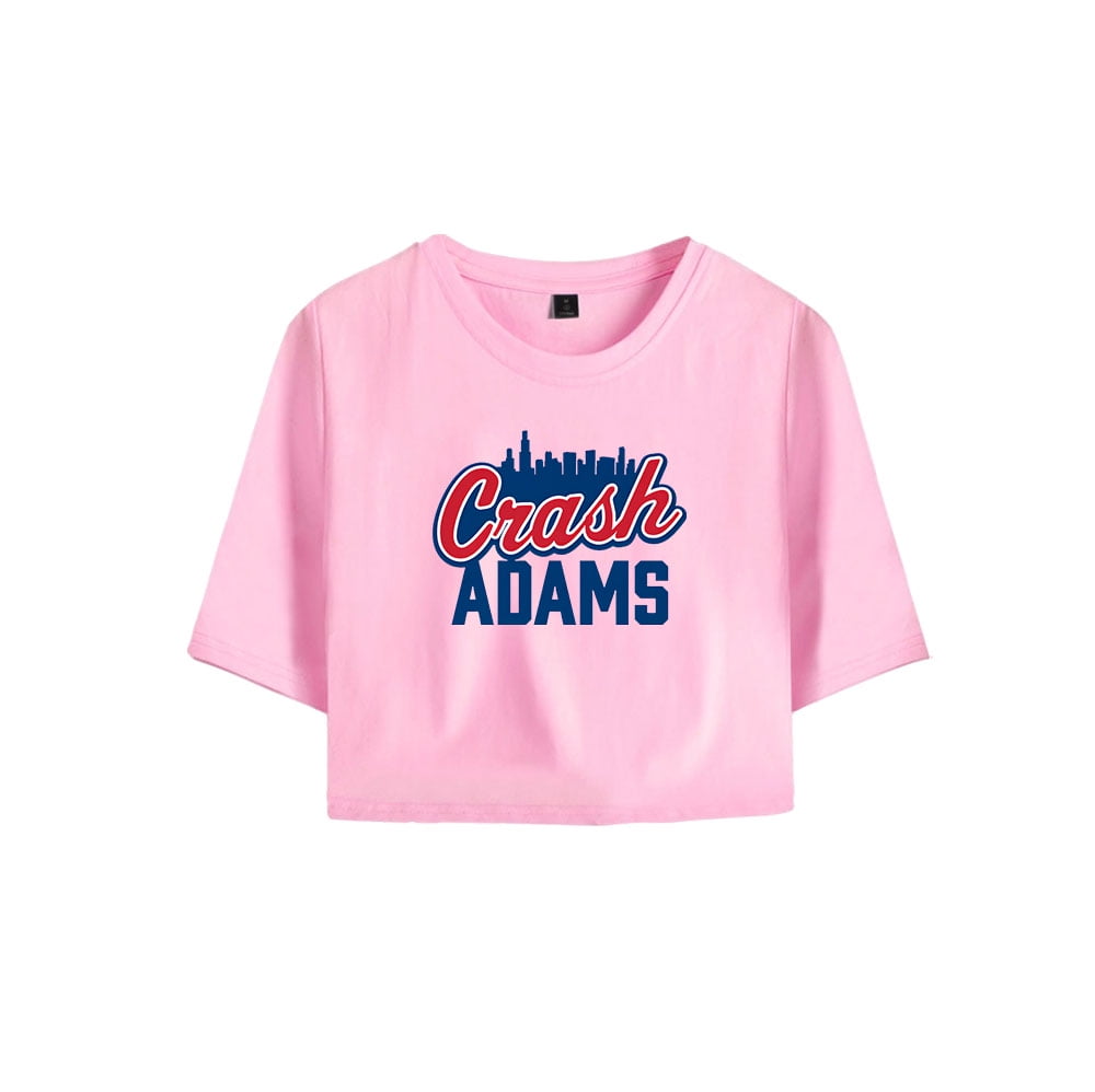Crash Adams Merch Chicago Crop Top Fashion T-shirt Women Girl Short ...