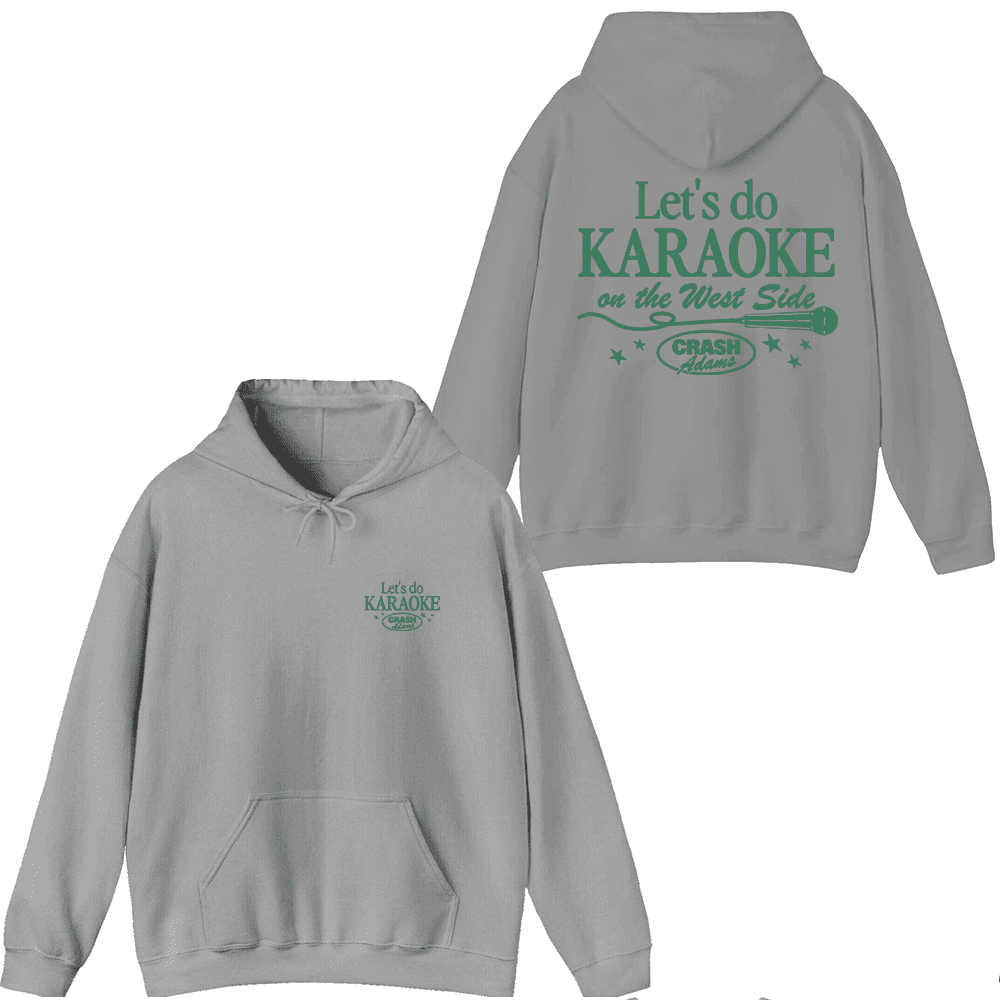 Crash Adams Merch Karaoke Hoodie Unisex Men Women Long Sleeve Pullover ...