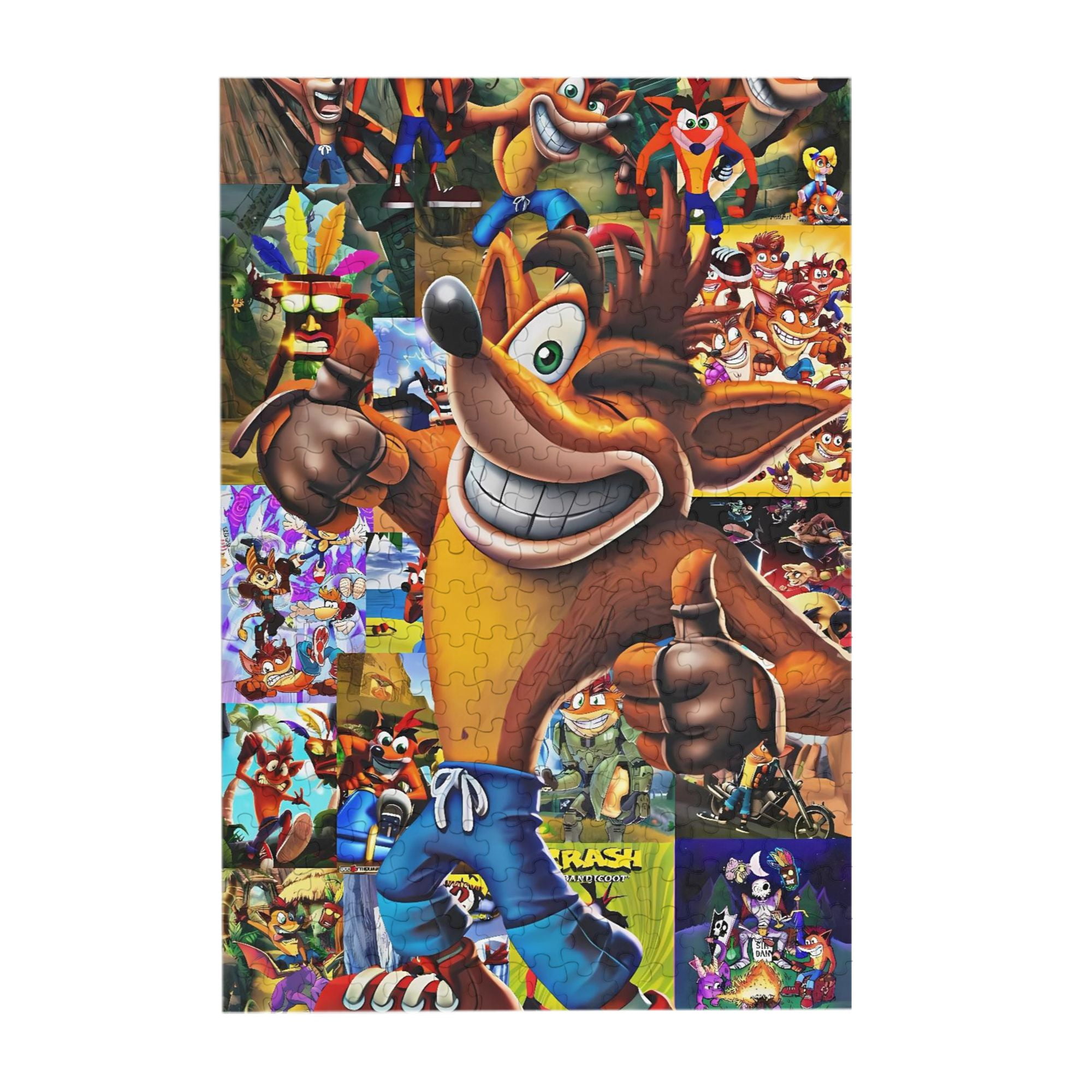 Crash Bandicoot 300 Piece Puzzles For Adults And Kids, Wooden Jigsaw ...