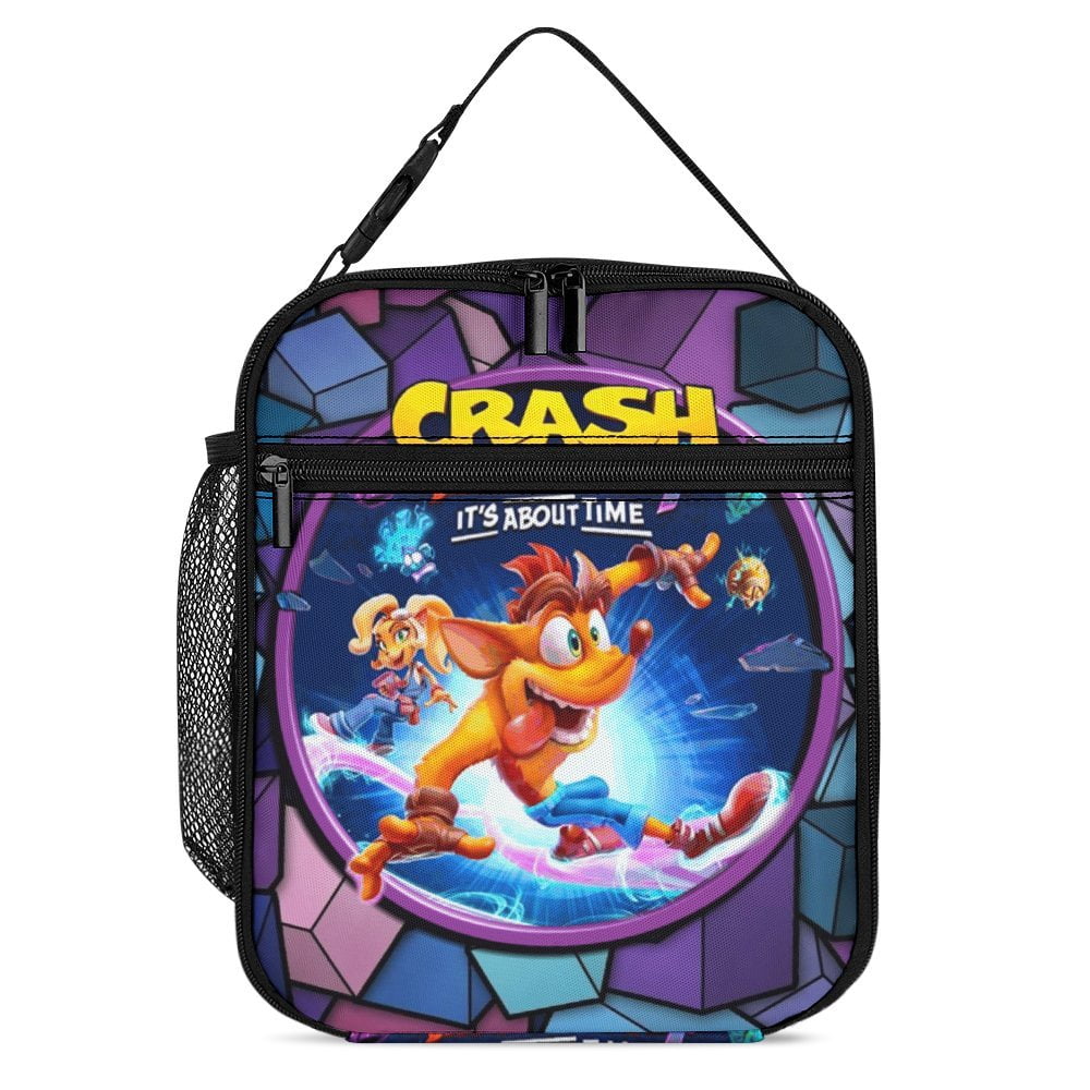 Crash Bandicoot 4 Lunch Bag/Tote Bag for Men/Women/Teens Portable Funny ...