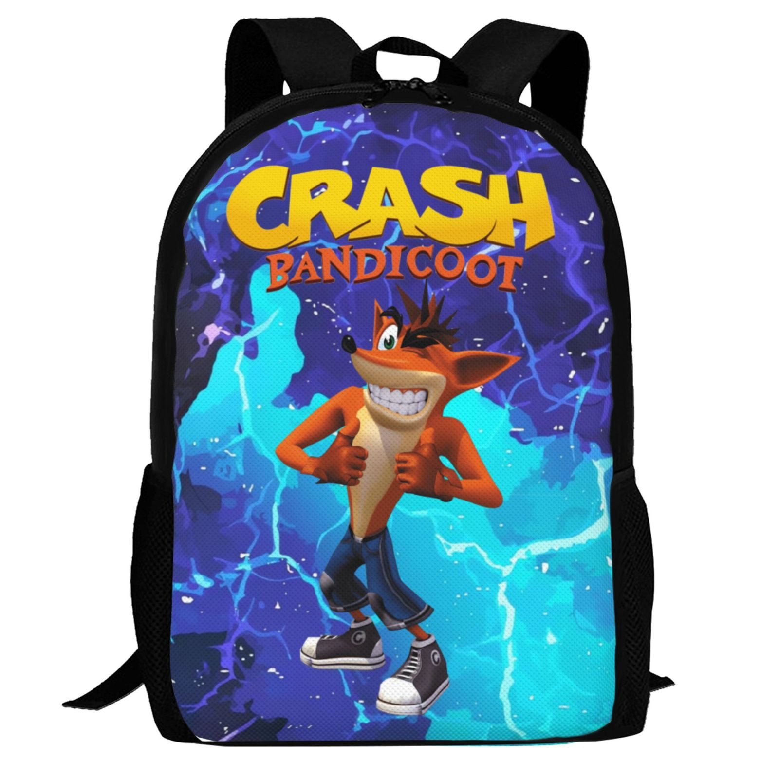 Crash Bandicoot Backpack,3d Print Laptop Backpack Lightweight Casual ...