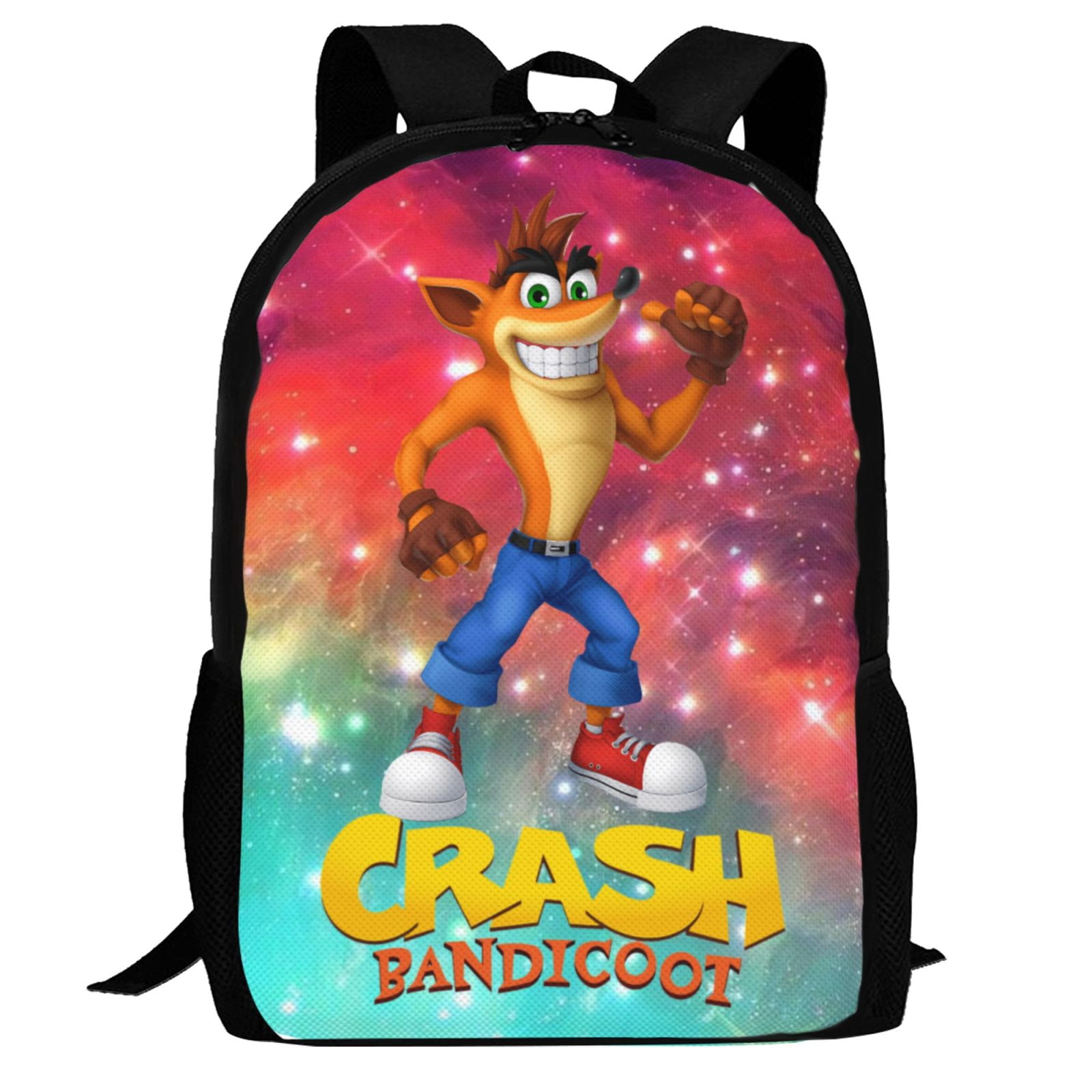 Crash Bandicoot Backpack,3d Print Laptop Backpack Lightweight Casual ...