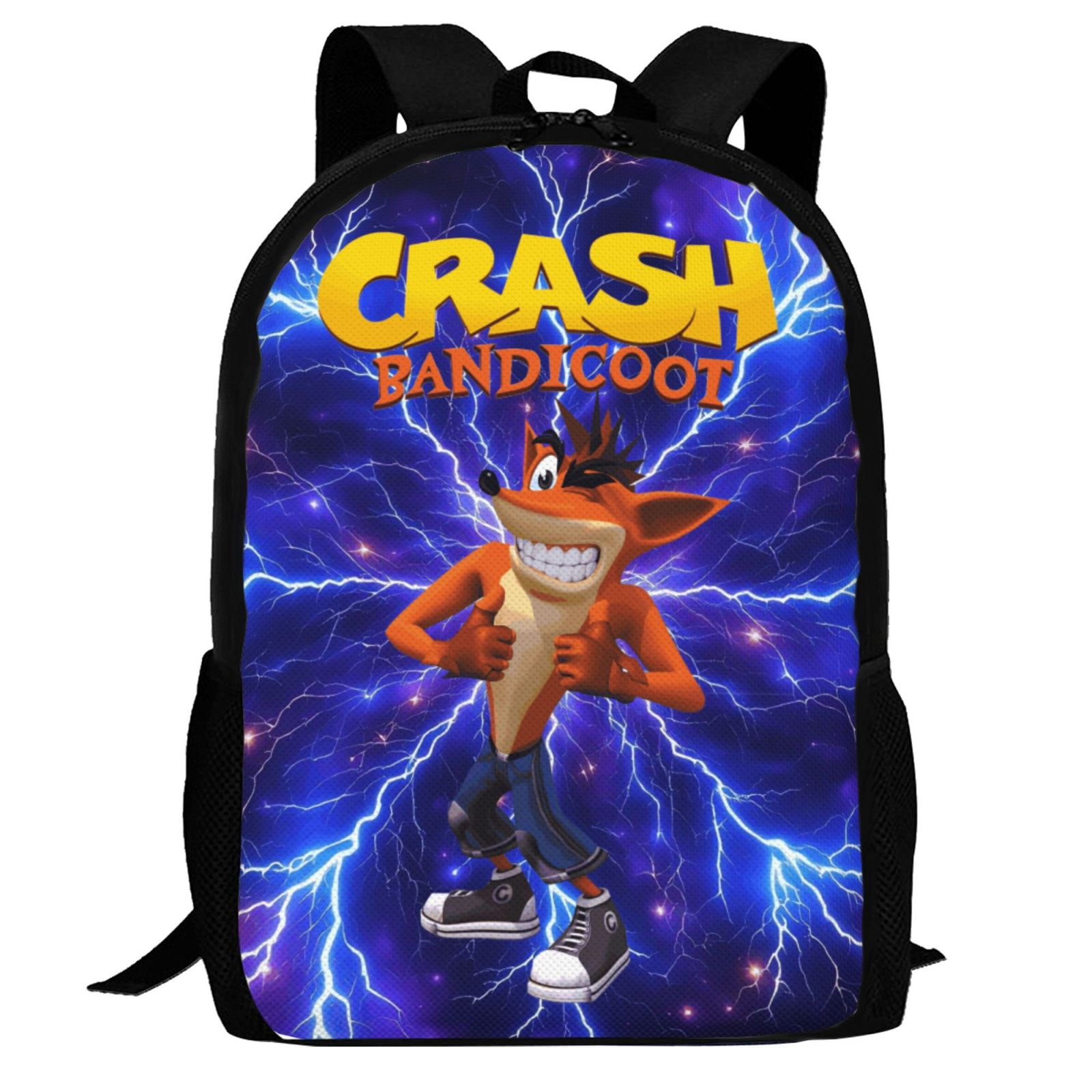 Crash Bandicoot Backpack,3d Print Laptop Backpack Lightweight Casual ...