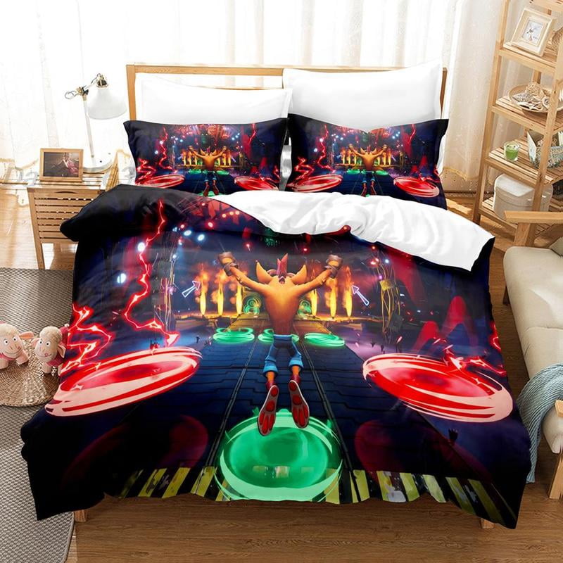Crash Bandicoot Bedding Set Single Twin Full Queen King Size Bed Set ...