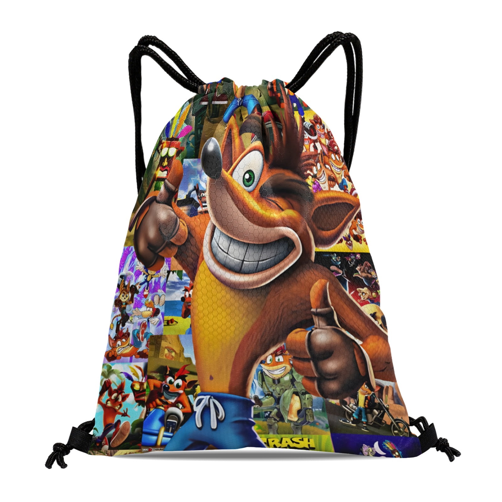 Crash Bandicoot Daily Backpack:Waterproof, perfect for fitness, hiking ...