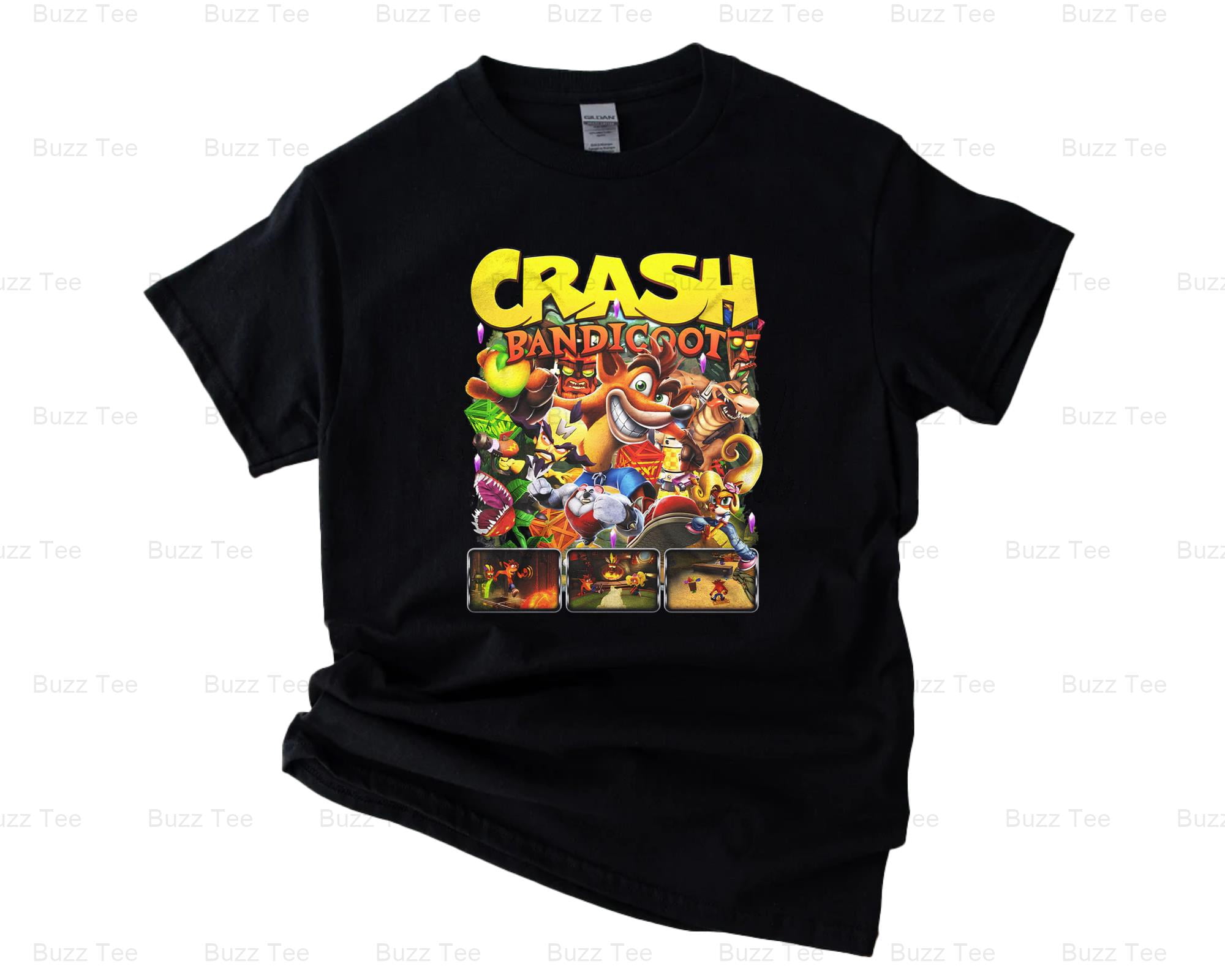 Crash Bandicoot Gaming Icon Retro Fan Style Graphic Tribute V50260 New ...