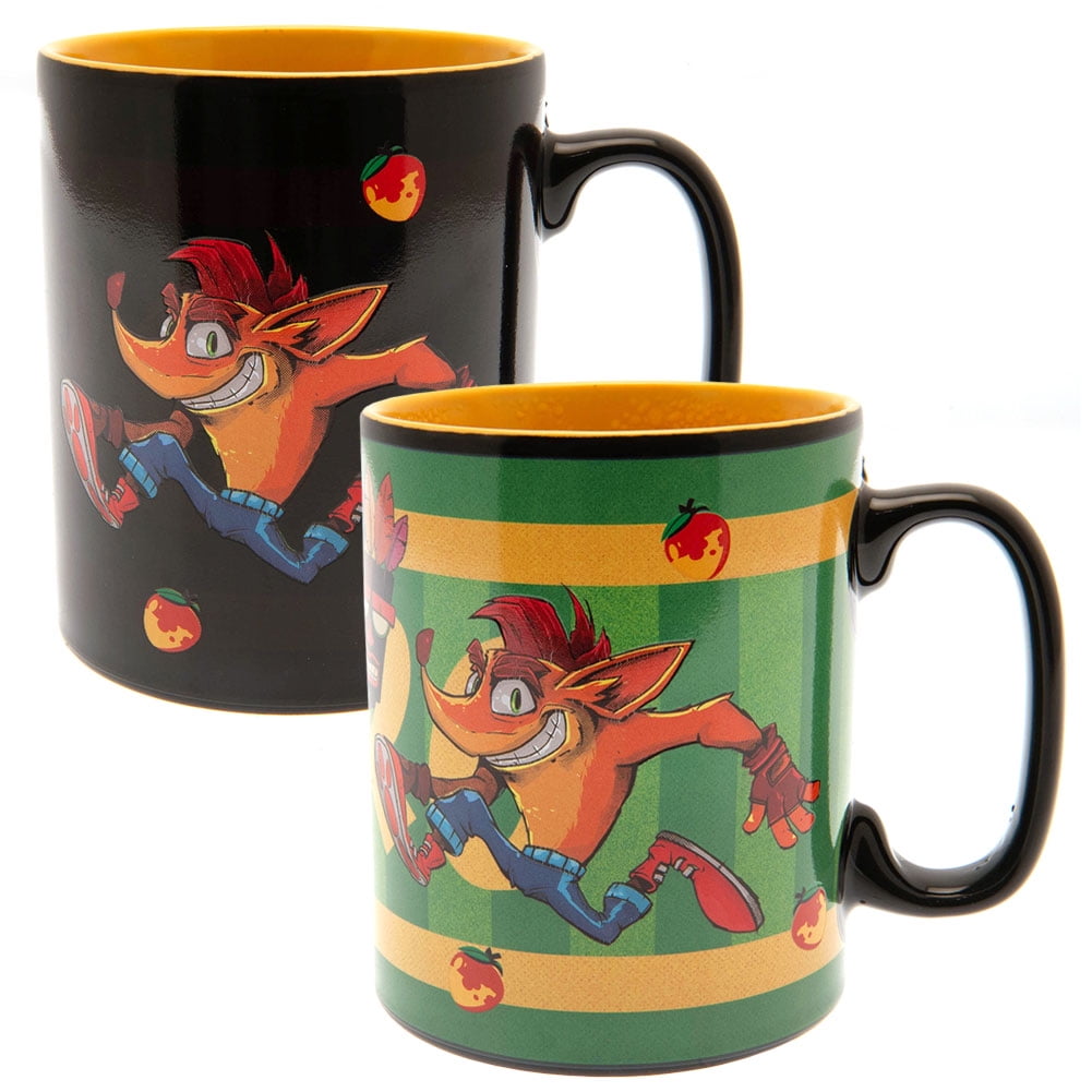 Crash Bandicoot Mega Heat Changing Mug - Walmart.com