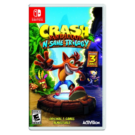 Walmart Exclusive: Crash Bandicoot N. Sane Trilogy Games for Nintendo ...