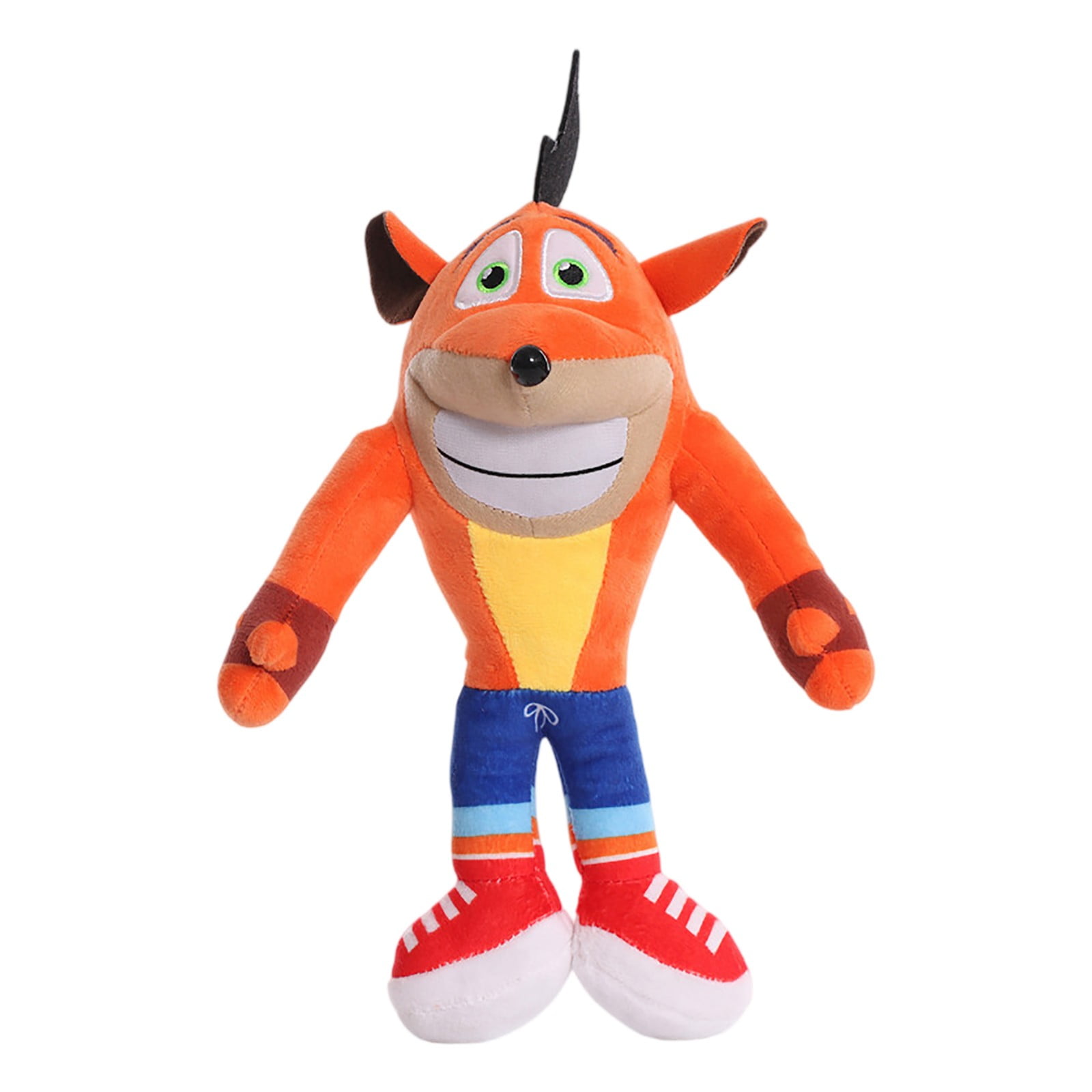 Crash Bandicoot Plush – 10.25" Soft Stuffed Animal Toy for Game Fans ...