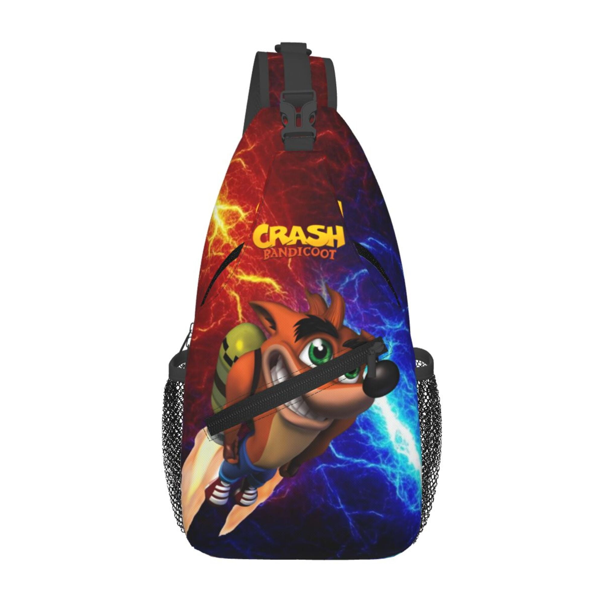 Crash Bandicoot Sling Bag Crossbody Sling Backpack Chest Bag Daypack ...