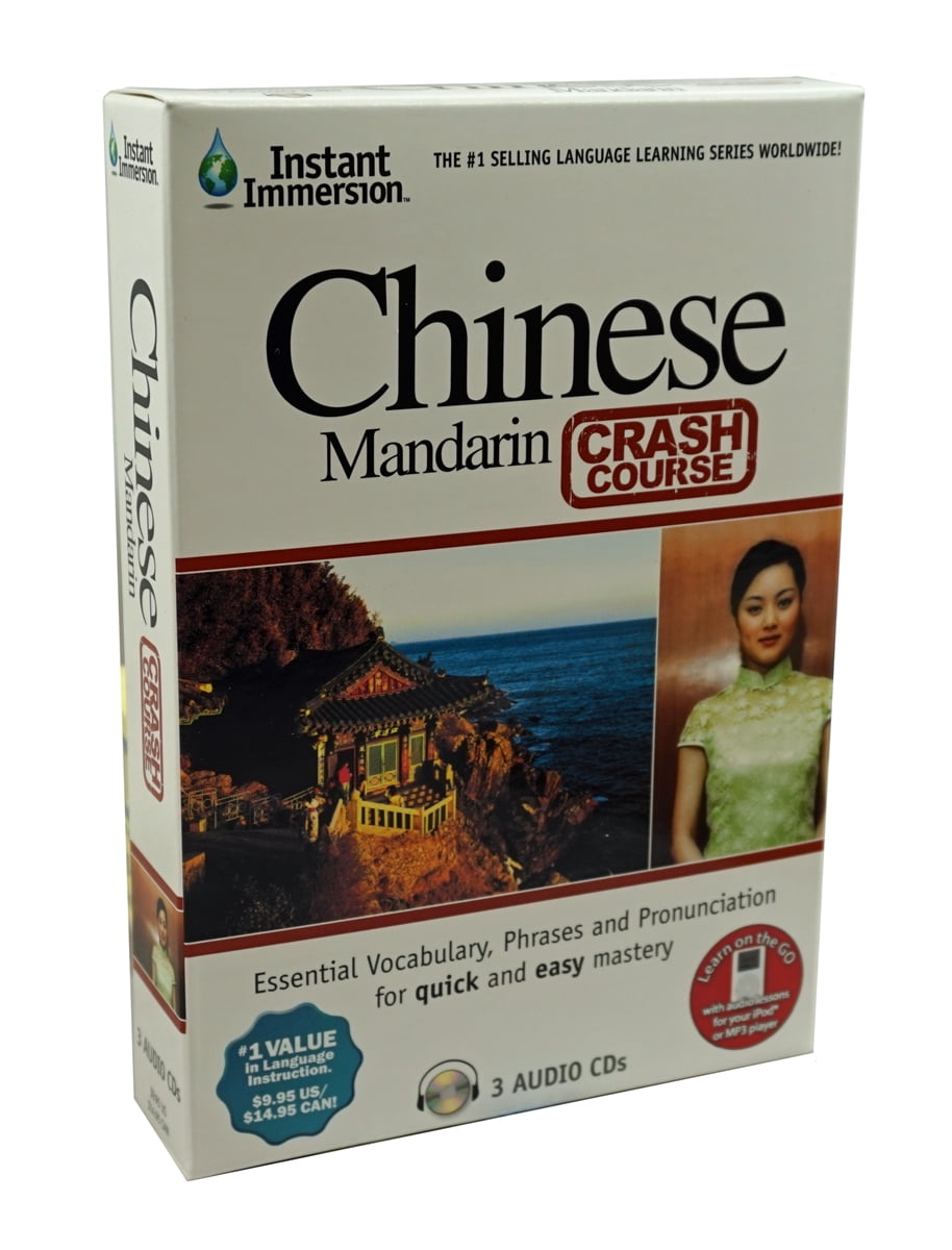 Crash Course Chinese: Learn how to Speak Mandarin Language - 3 Audio CD ...