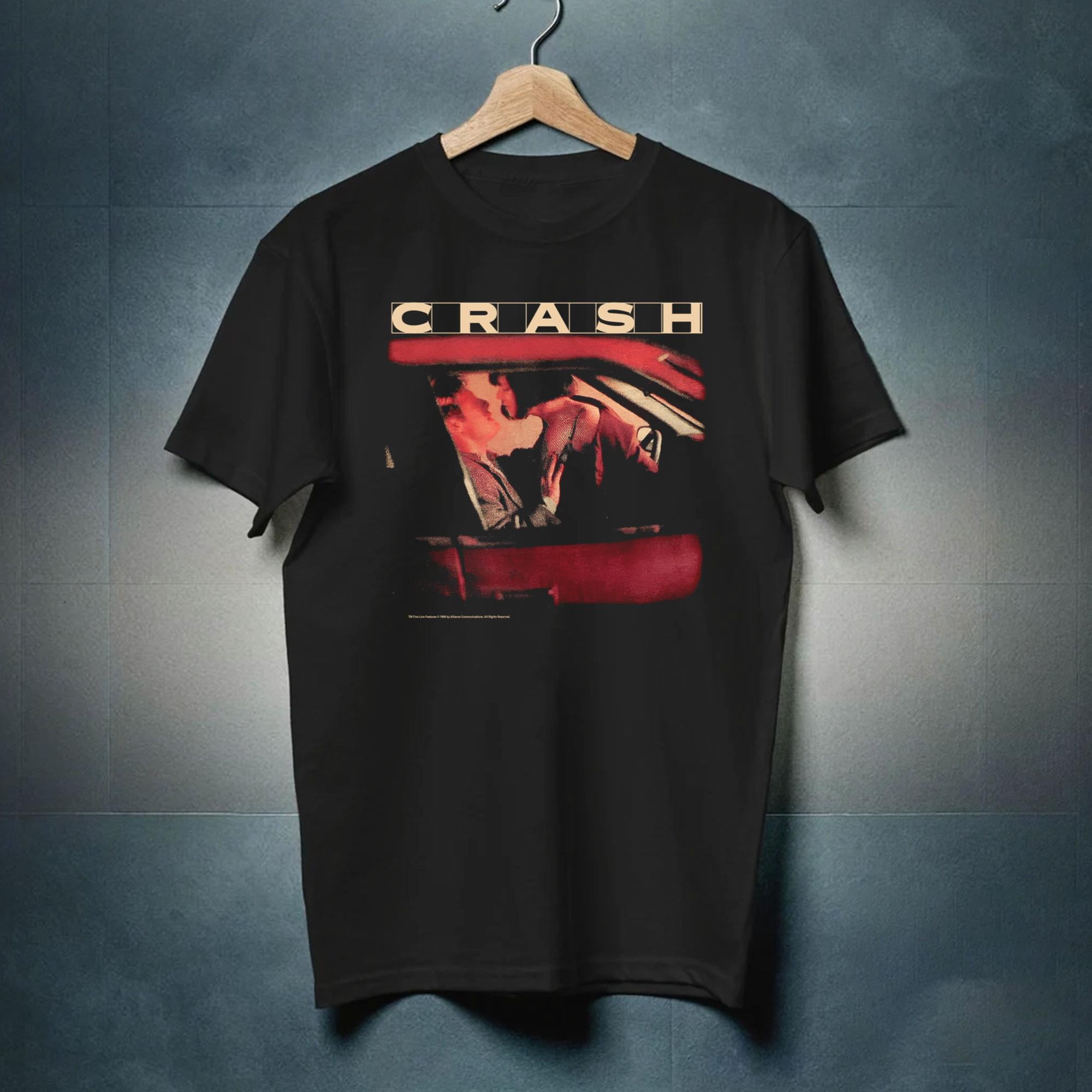 Crash David Cronenberg 90s Trauma Erotic Horror Thriller Movie Boxy Tee ...