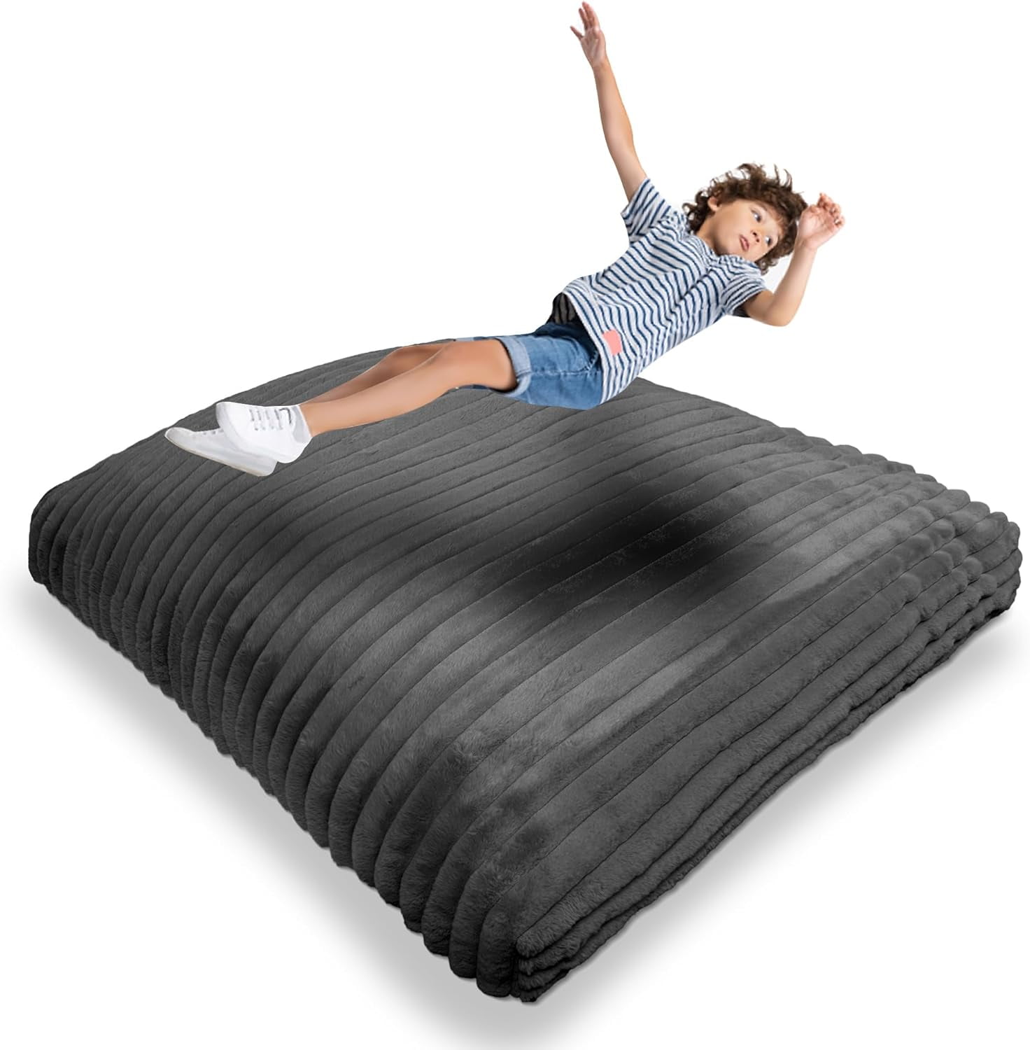 Crash Pad - Foam Blocks Sensory Pad with Cover for Kids and Adults ...