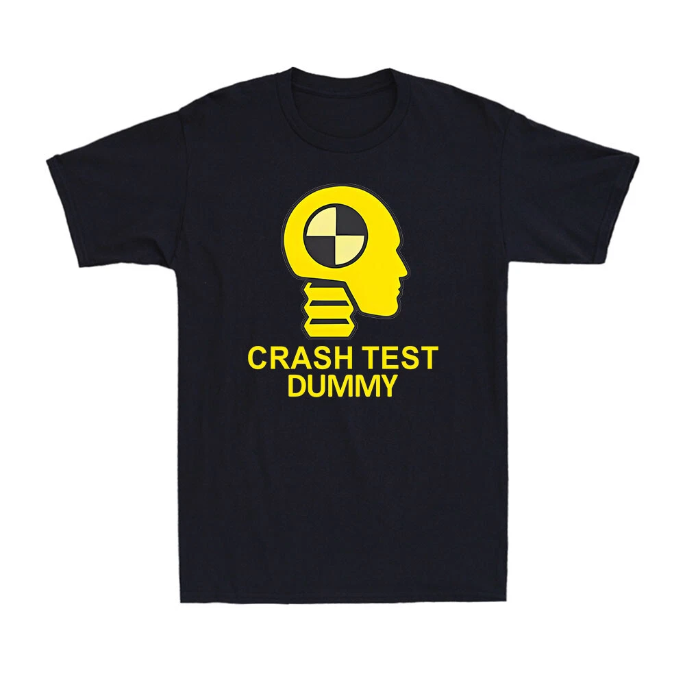 Crash Test Dummy Funny Sarcastic Dummy Humor Retro Accident Joke Unisex ...