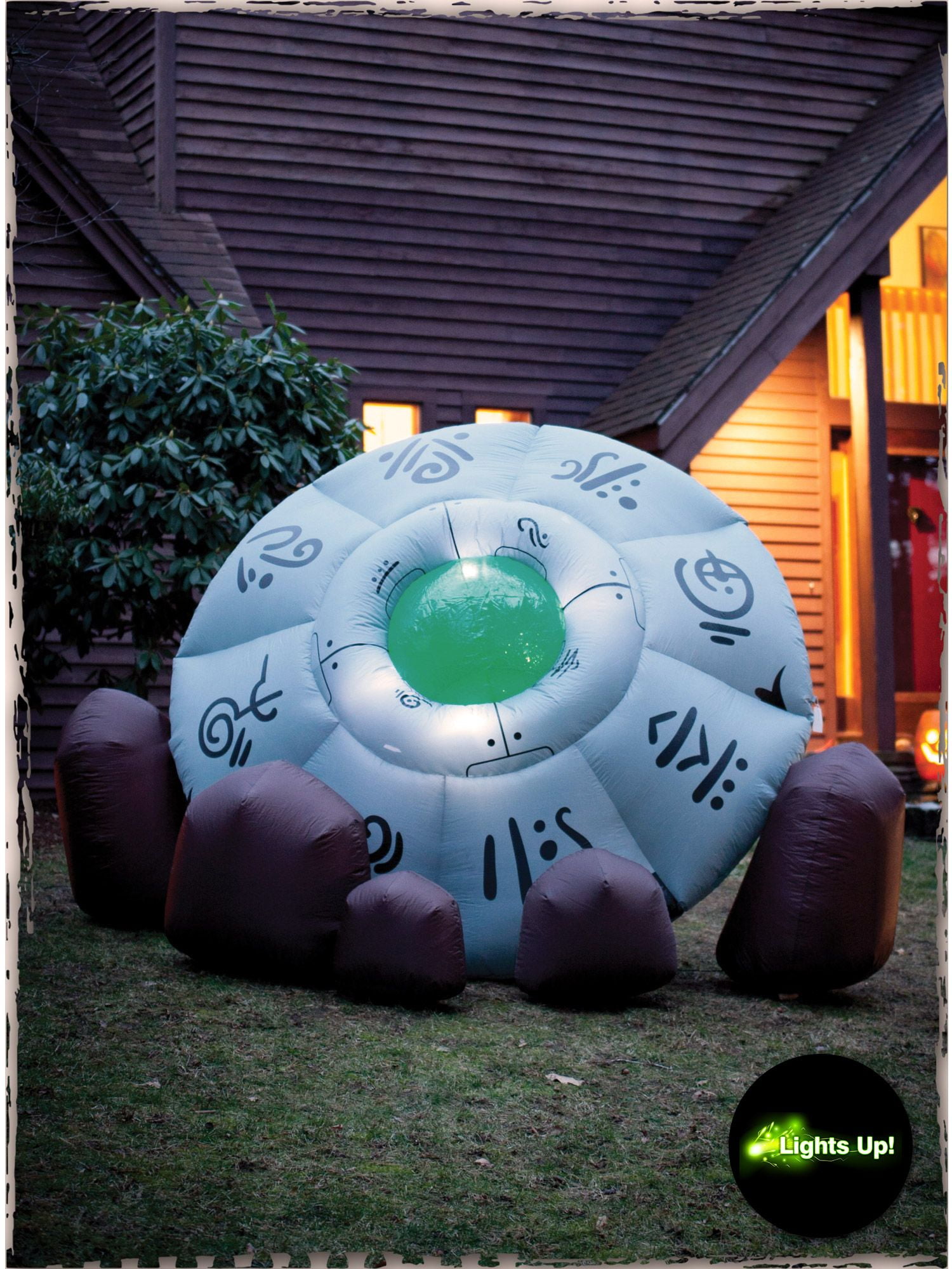 Outdoor Party Crashed UFO Inflatable Prop with Blow Up Components ...