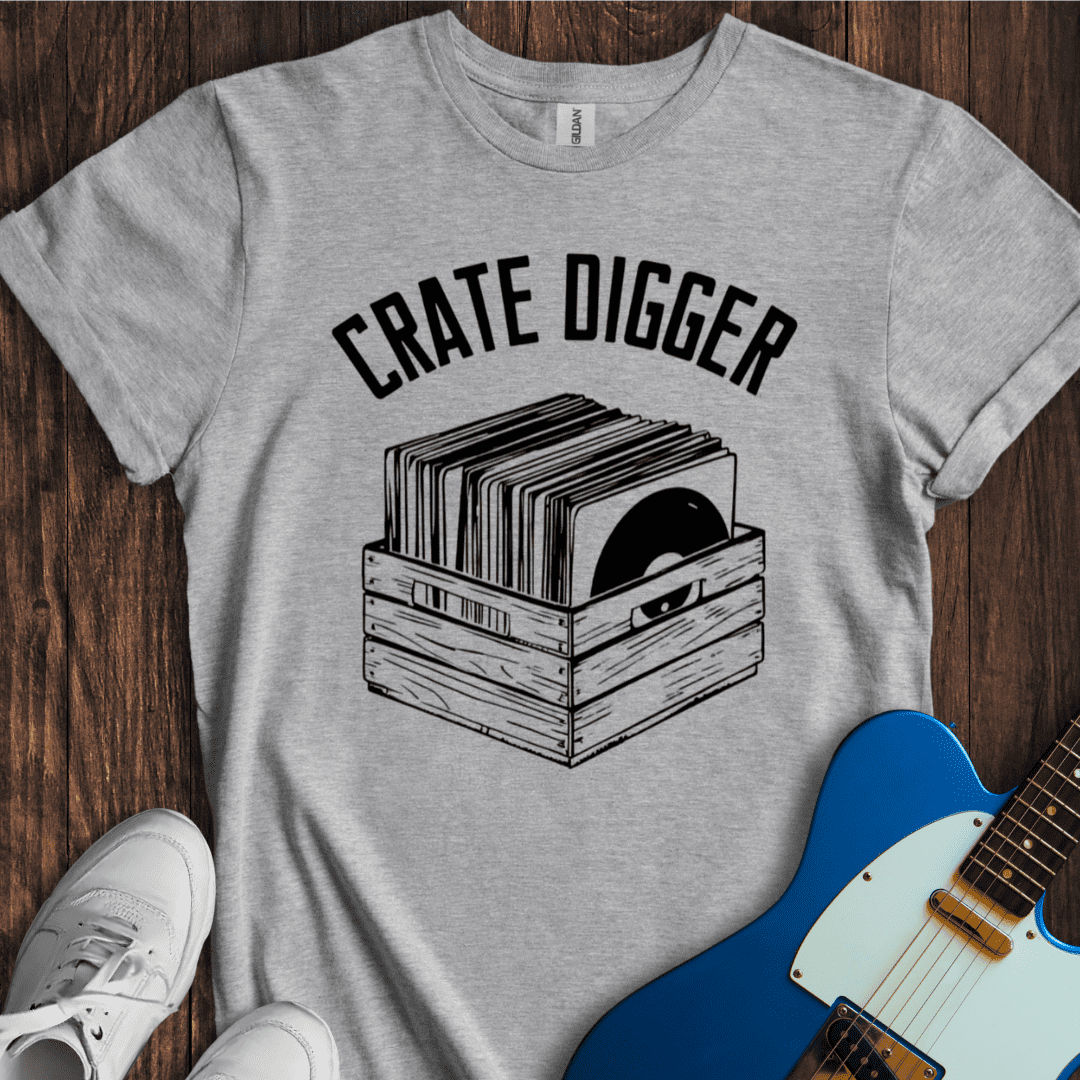 Crate Digger T-Shirt - Walmart.com