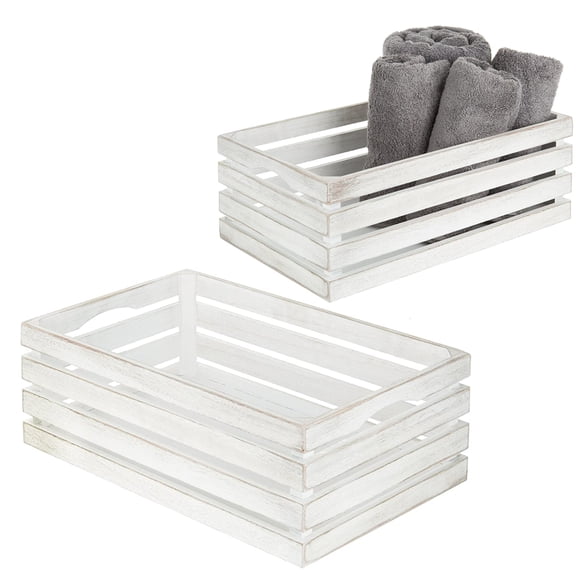 Wood Crate Gift Box