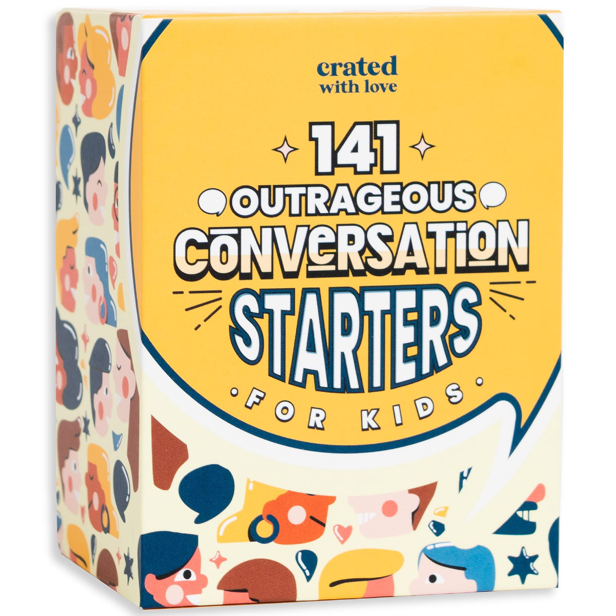 Crated with Love - 141 Outrageous Conversation Starters for Kids ...