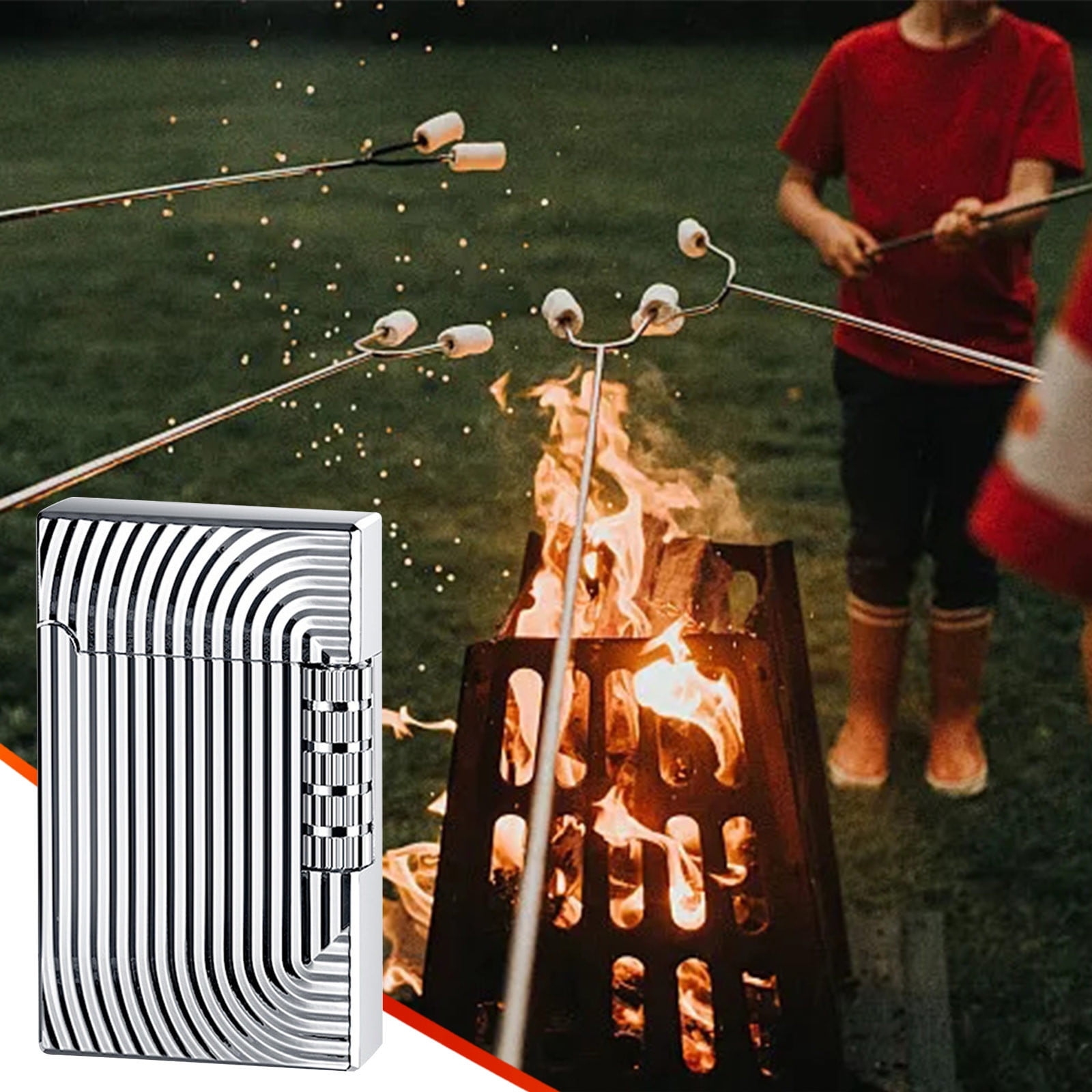 Crater Clear Light Inclined Fire Lighter - Sanji's same style lighter ...