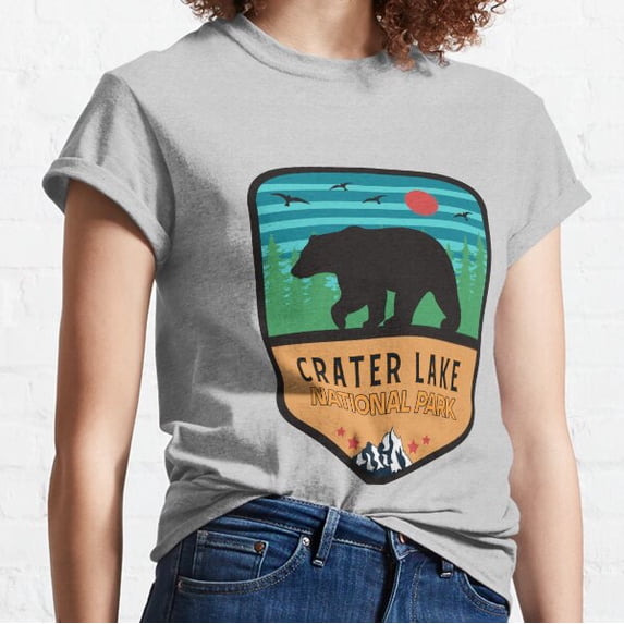 Crater Lake National Park Classic T-shirt - Walmart.com