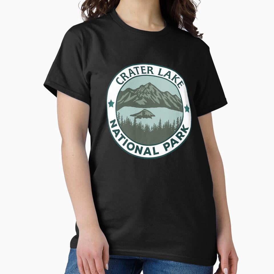 Crater Lake National Park Retro Edition Shirt, Casual Graphic Tee ...
