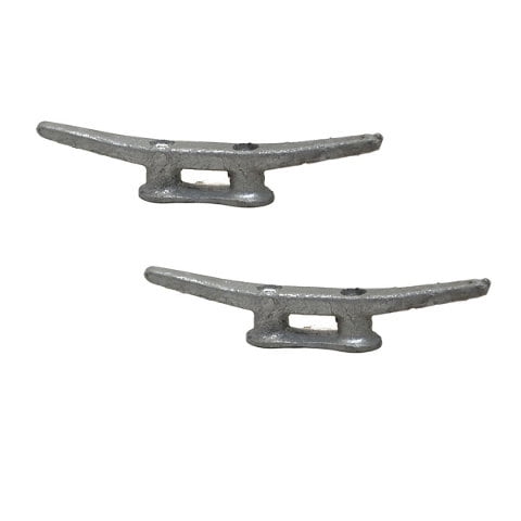 Craton Boat Dock Cleats DC1802 | 8 Inch Galvanized Cast Iron (Pair ...