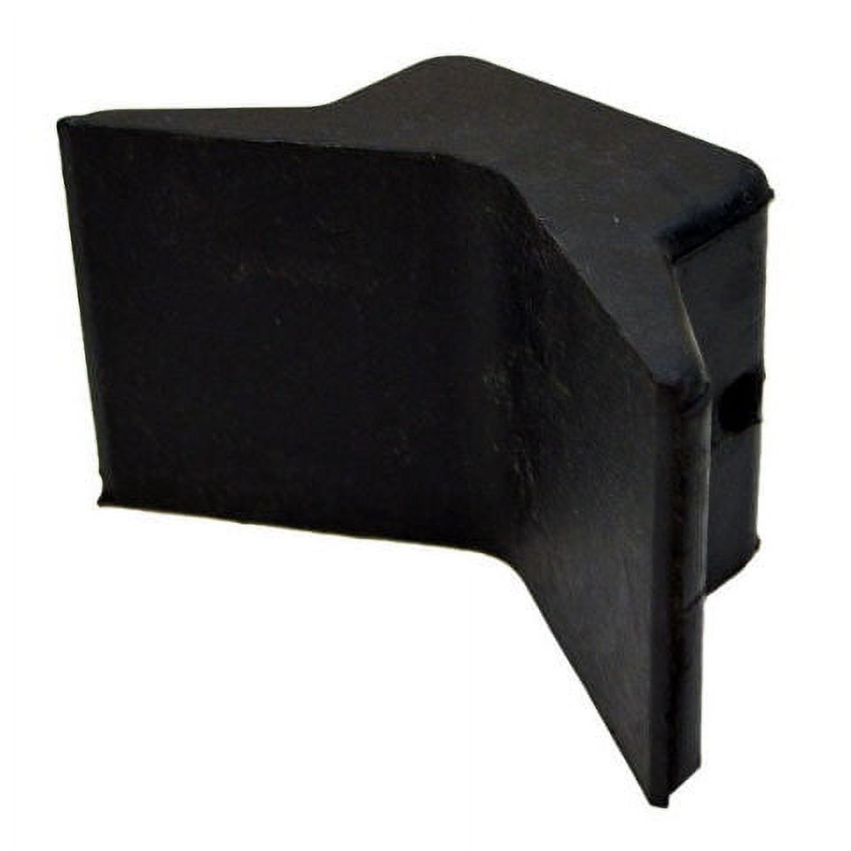 Craton Boat Trailer Bow Stop Y444 | Black 4 Inch Rubber - Walmart.com