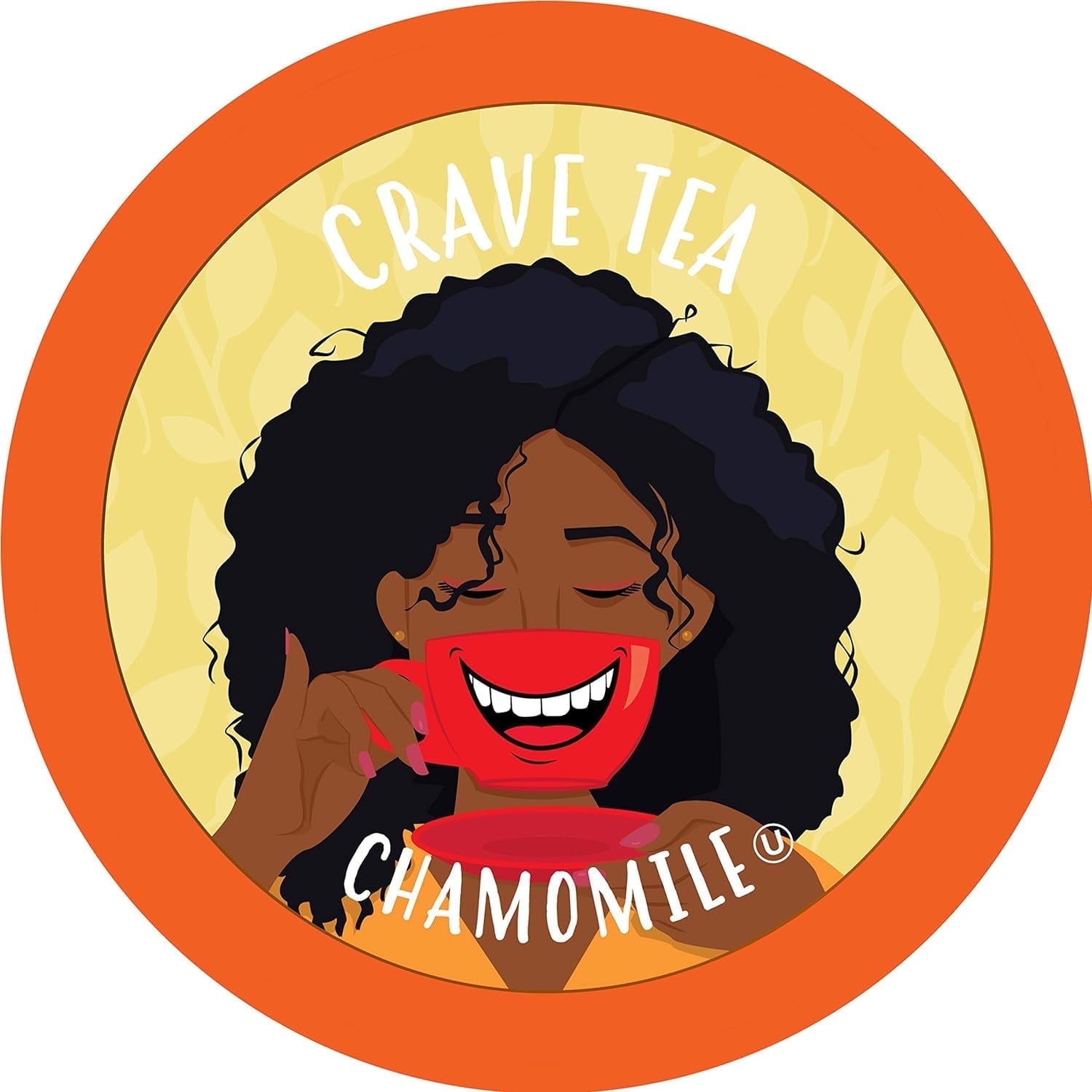 Crave Beverages Premium Chamomile Tea Pods Single Serve Decaffeinated ...