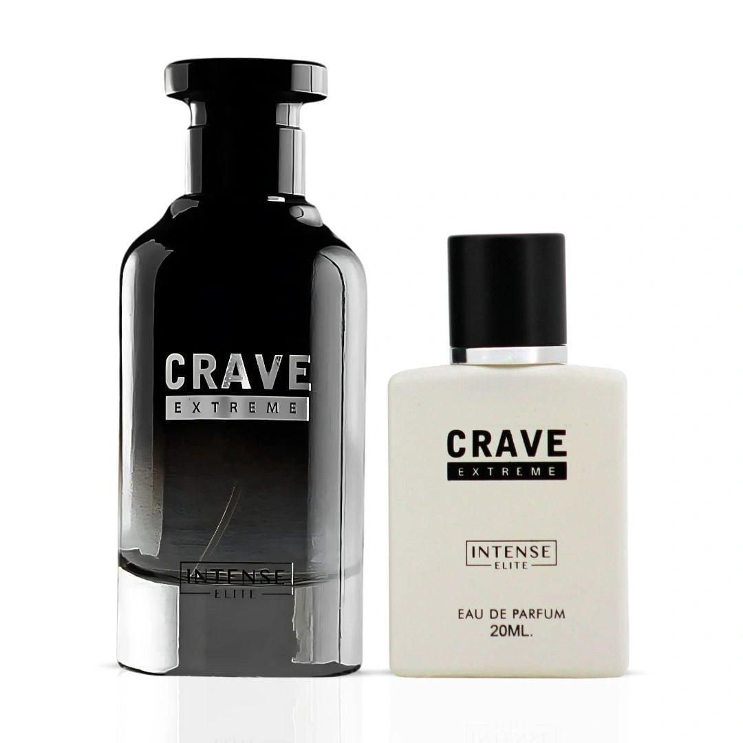 Crave Extreme 100ml (3.4 oz) & Crave Extreme Mini 20ml (0.6 oz) Eau de ...