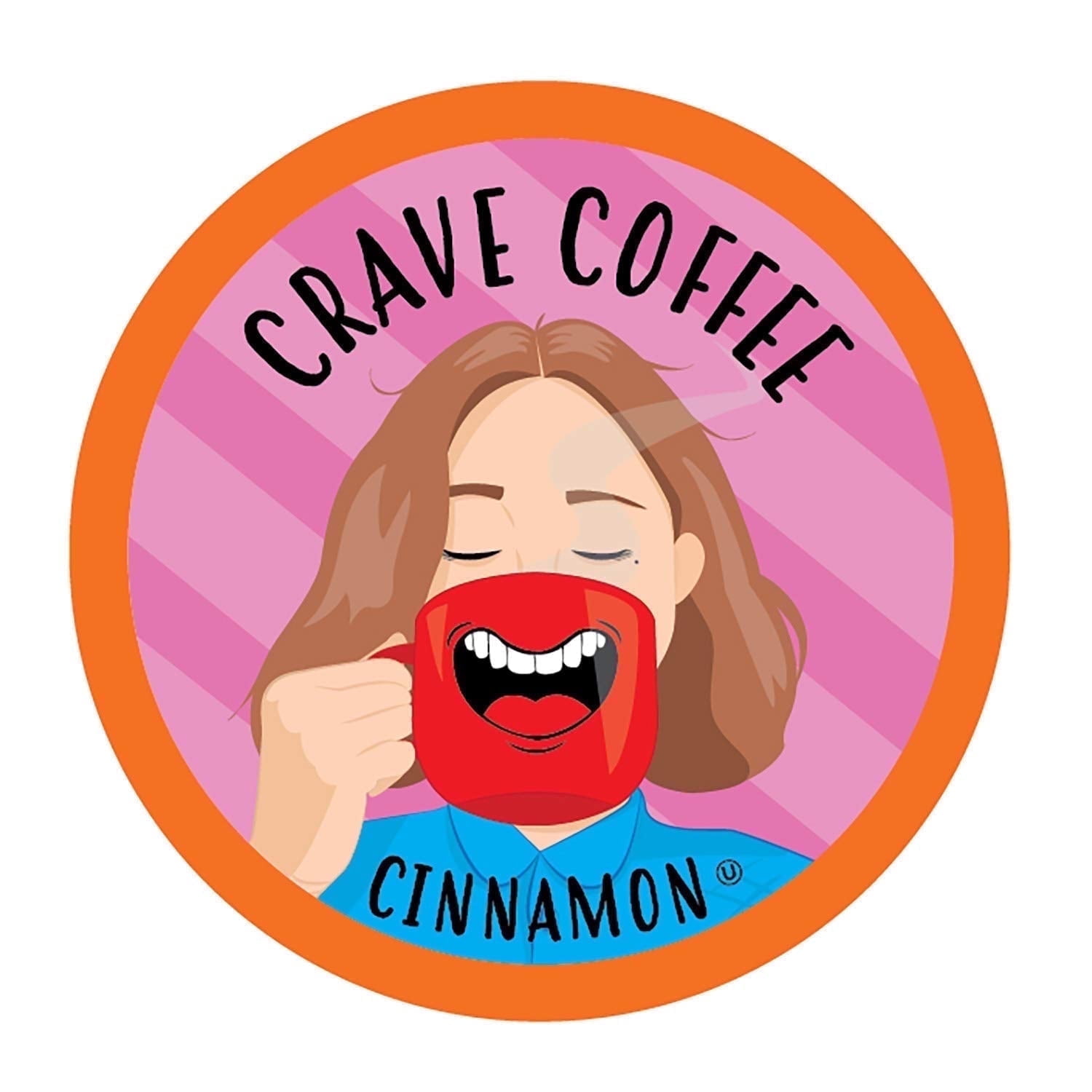 Crave Beverages, Flavored Coffee Pods, Cinnamon, 40 Count - Walmart.com