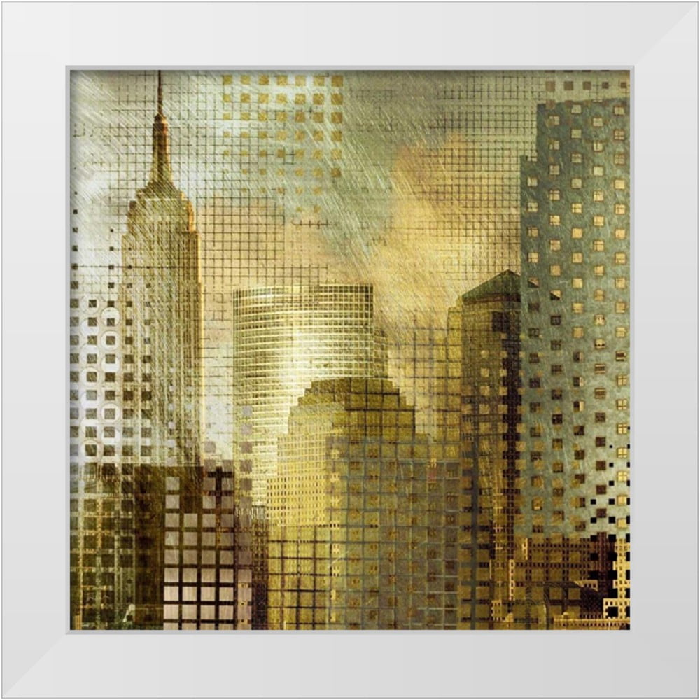 Craven, Katrina 15x15 White Modern Wood Framed Museum Art Print Titled ...